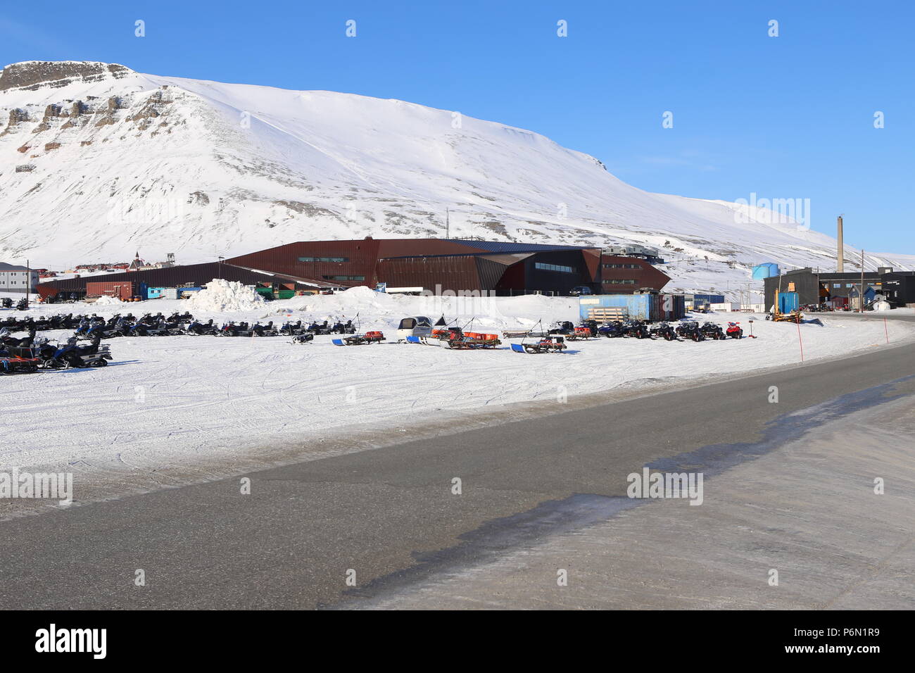 University Centre in Svalbard Stock Photo - Alamy