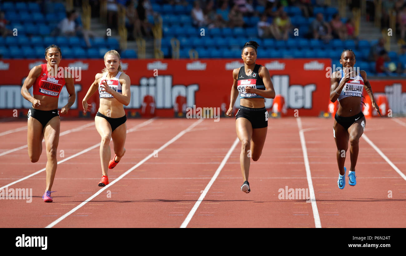 Great Britain's Beth Dobbin (second left) on her way to winning the ...
