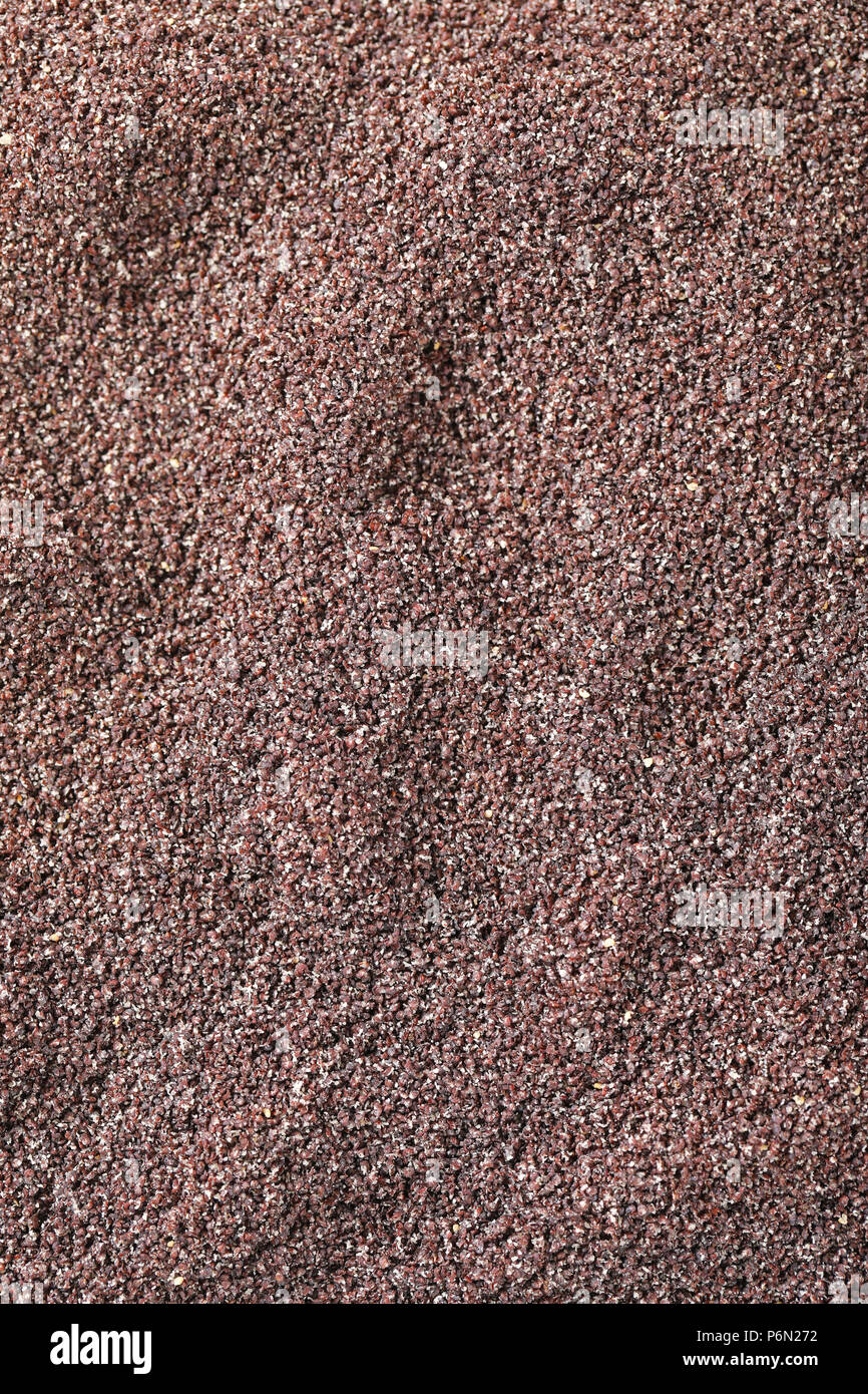 ground poppy seeds as a texture background Stock Photo - Alamy