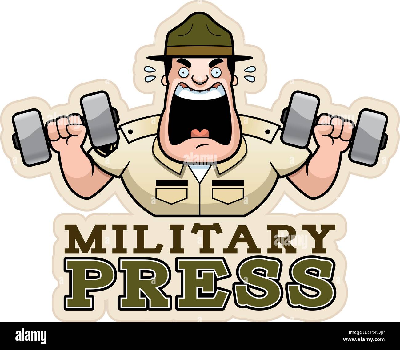Drill sergeant yelling hi-res stock photography and images - Alamy