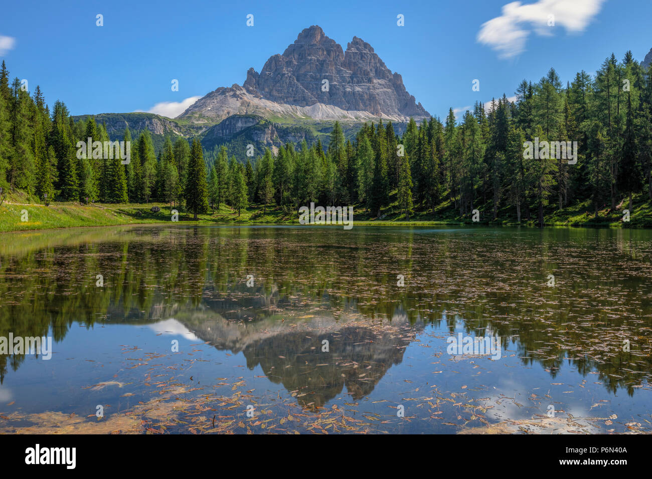 Lake Antorno, Belluno, Veneto, Dolomites, Italy, Europe Stock Photo - Alamy