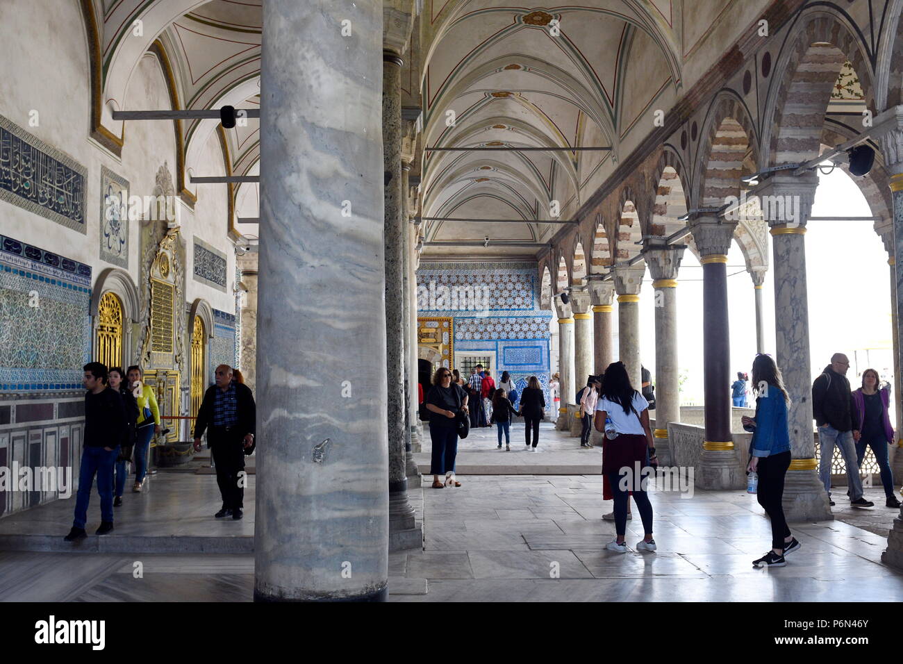 Istanbul, Turkey. The Yerevan Kiosk (Revan Kiosk) in the fourth ...