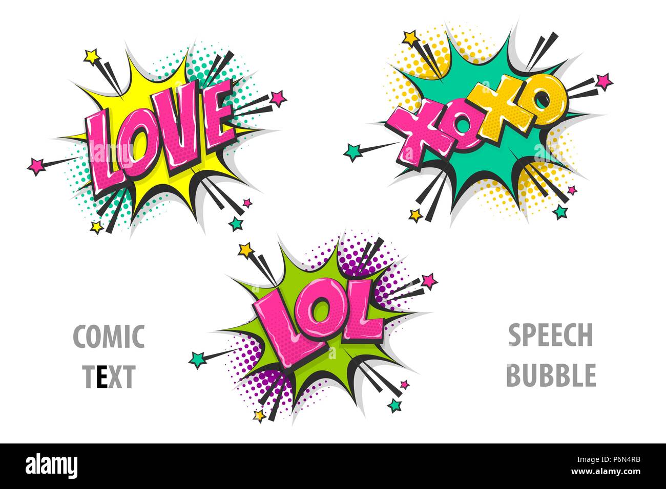 Love speech bubble hi-res stock photography and images - Alamy