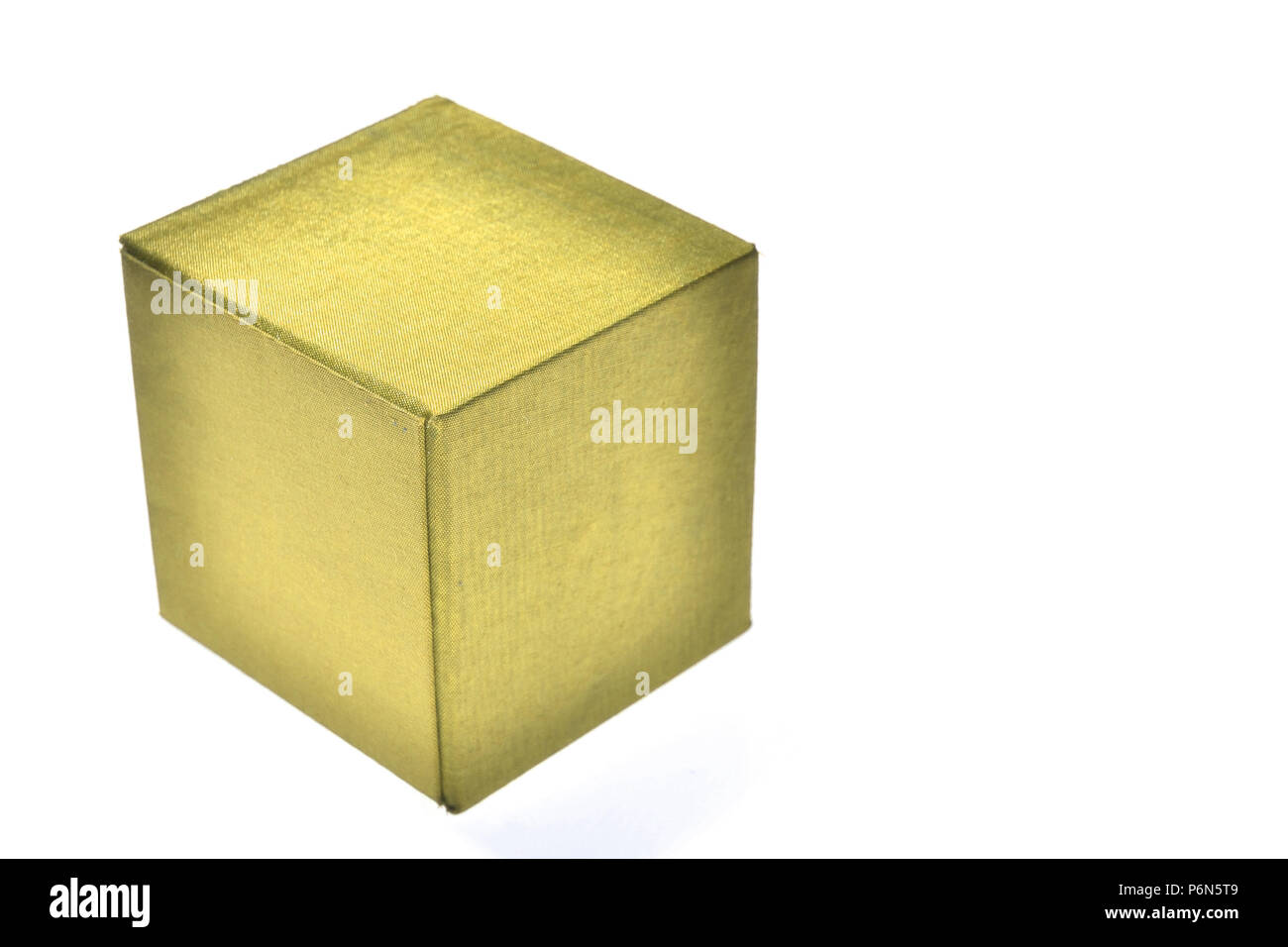 yellow box isolated Stock Photo - Alamy