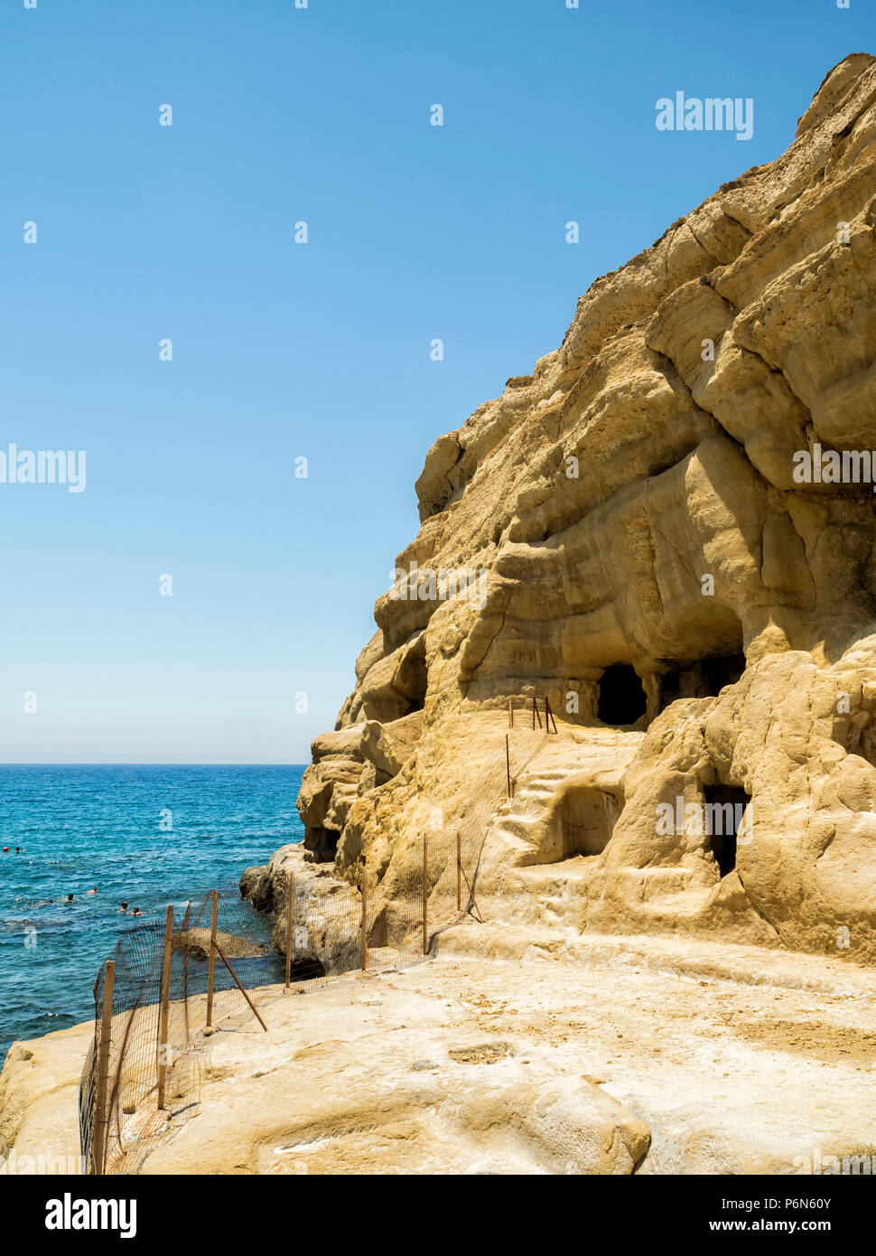 Crete iconic caves hi-res stock photography and images - Alamy