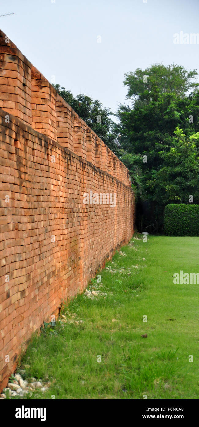 Red brick wall Stock Photo - Alamy