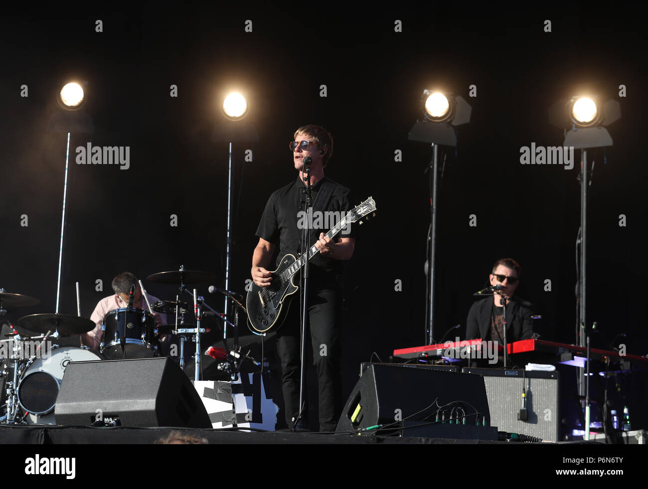 Interpol perform on the main stage during the TRNSMT festival on ... Interpol perform on the main stage during the TRNSMT festival on ...