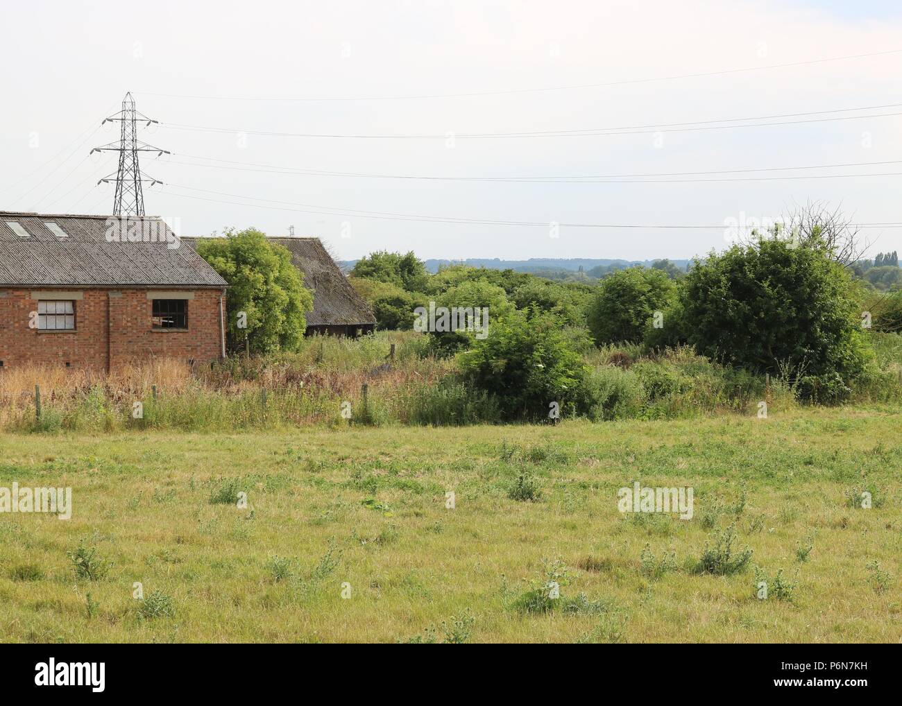 Out buildings & Barns , Burham , kent Stock Photo - Alamy