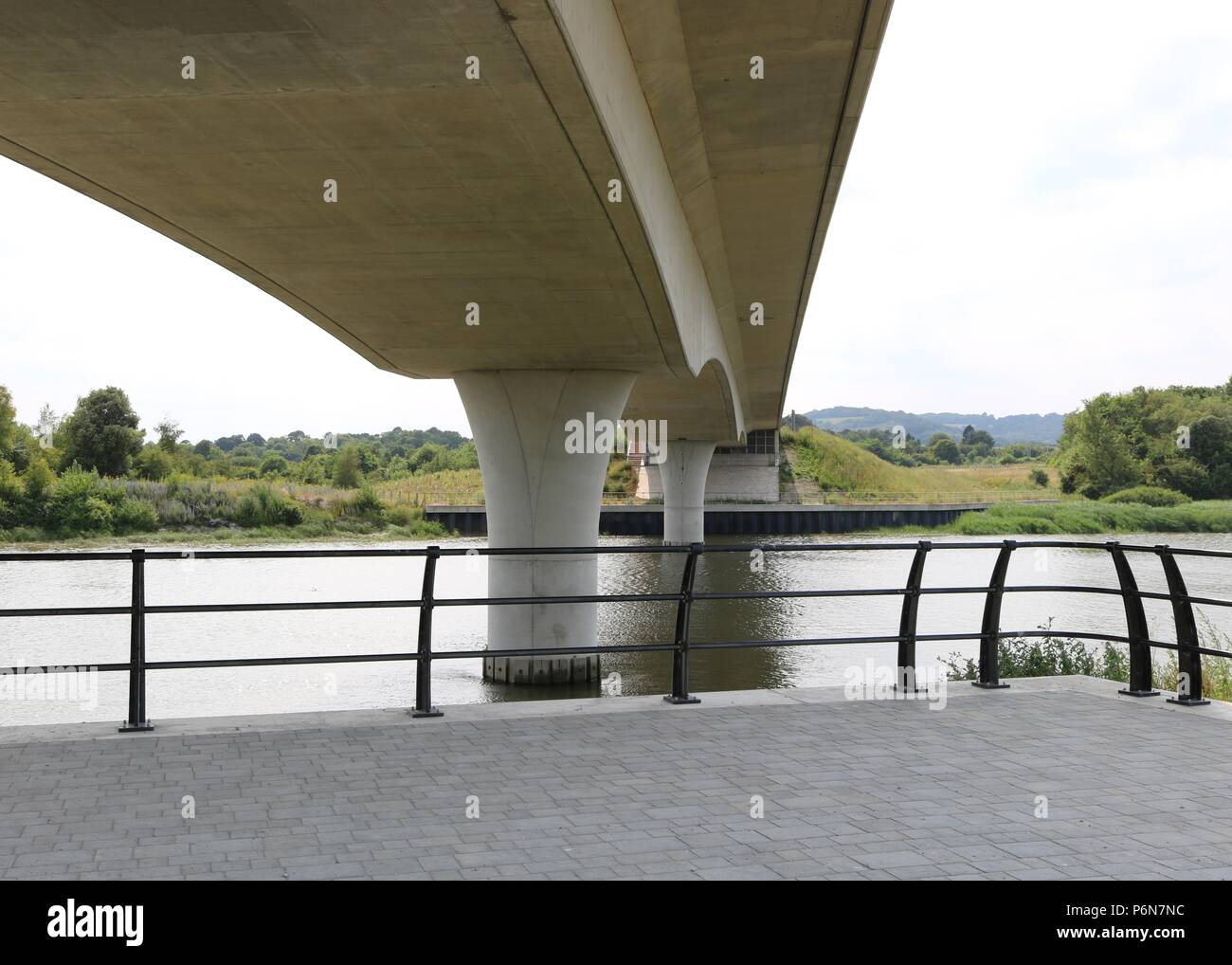 St Peters Bridge , St Peters Village , Kent Stock Photo - Alamy