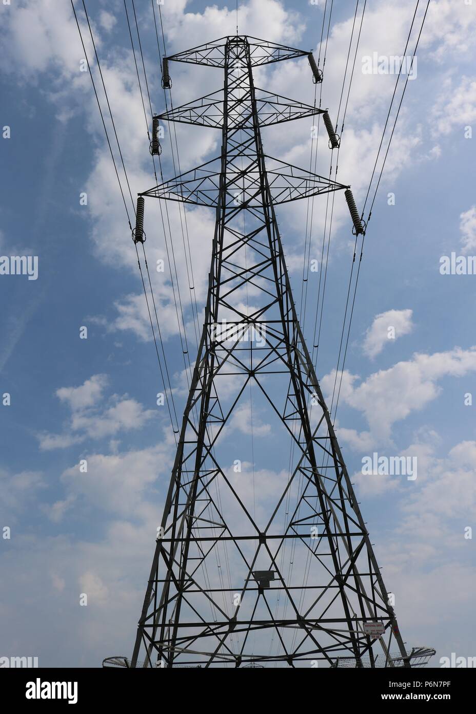 Electricity Pylons , Kent Stock Photo - Alamy