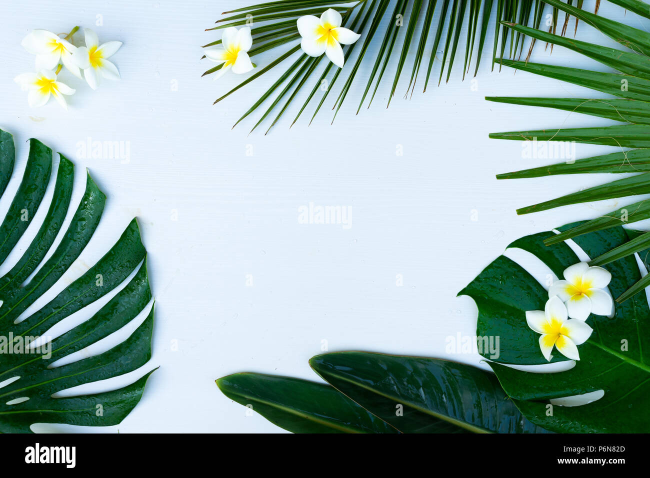 Summer flat lay scenery Stock Photo - Alamy