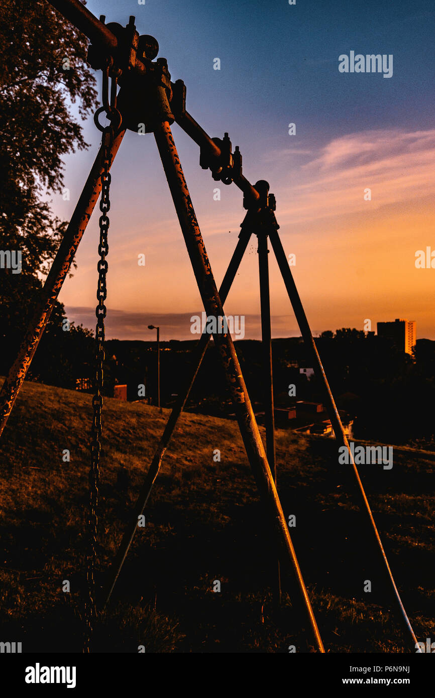 Swing set uk hi-res stock photography and images - Alamy