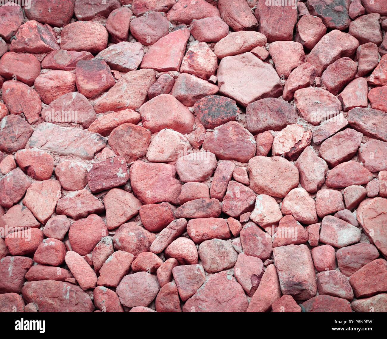 texture of red stone wall Stock Photo - Alamy
