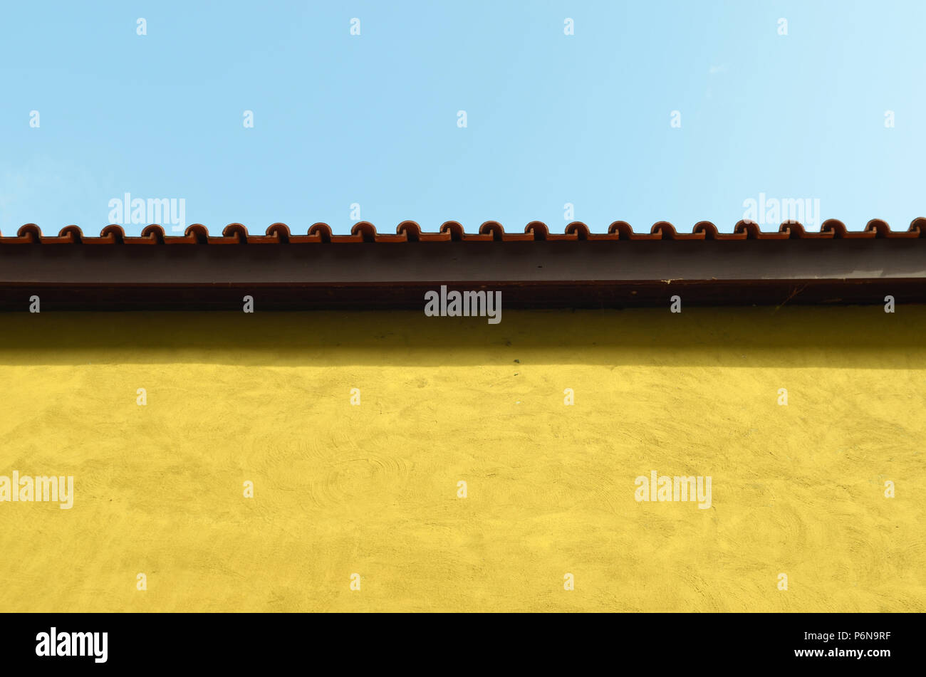 italian style in yellow color Stock Photo - Alamy