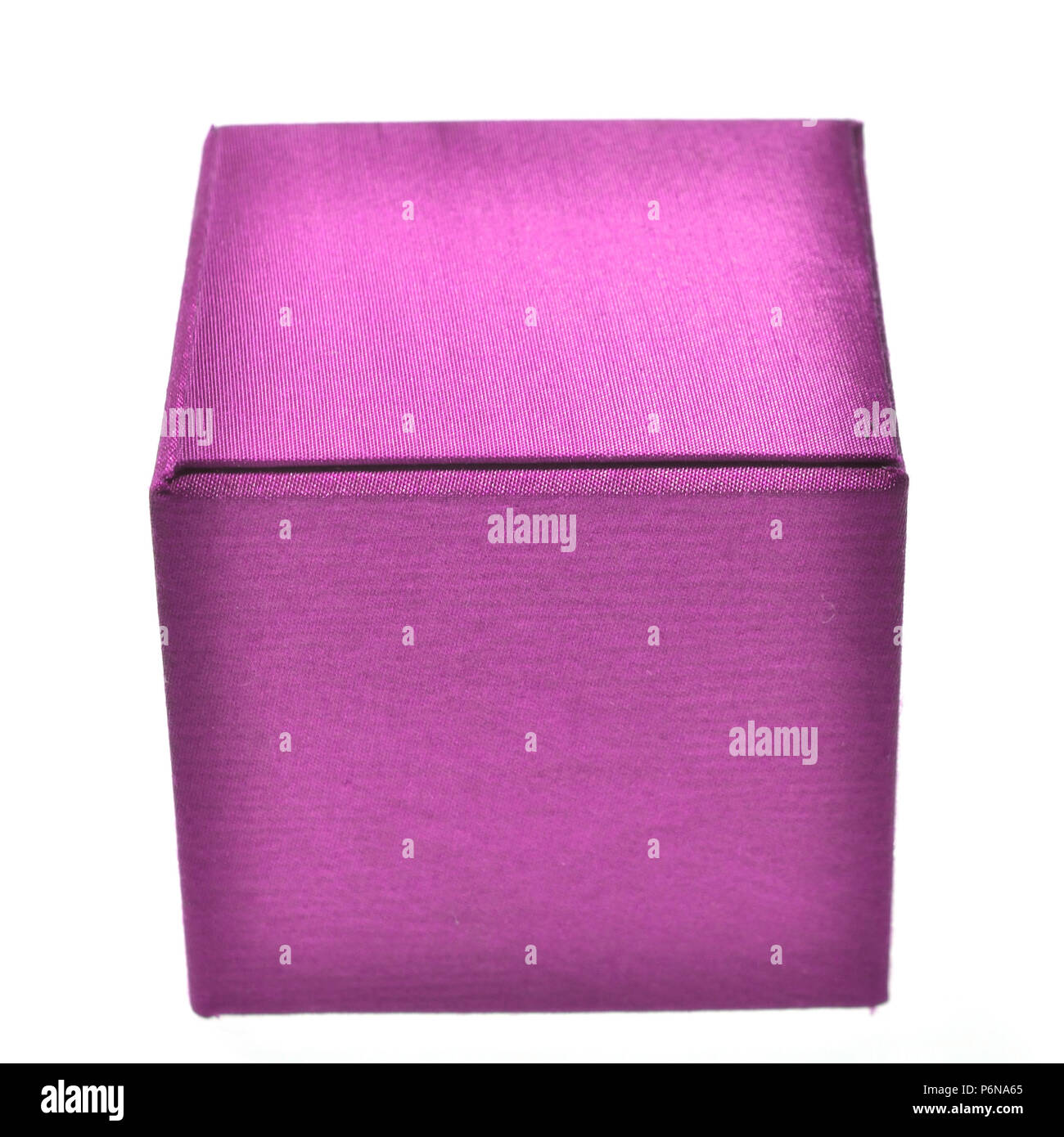 pink box isolated on white Stock Photo - Alamy