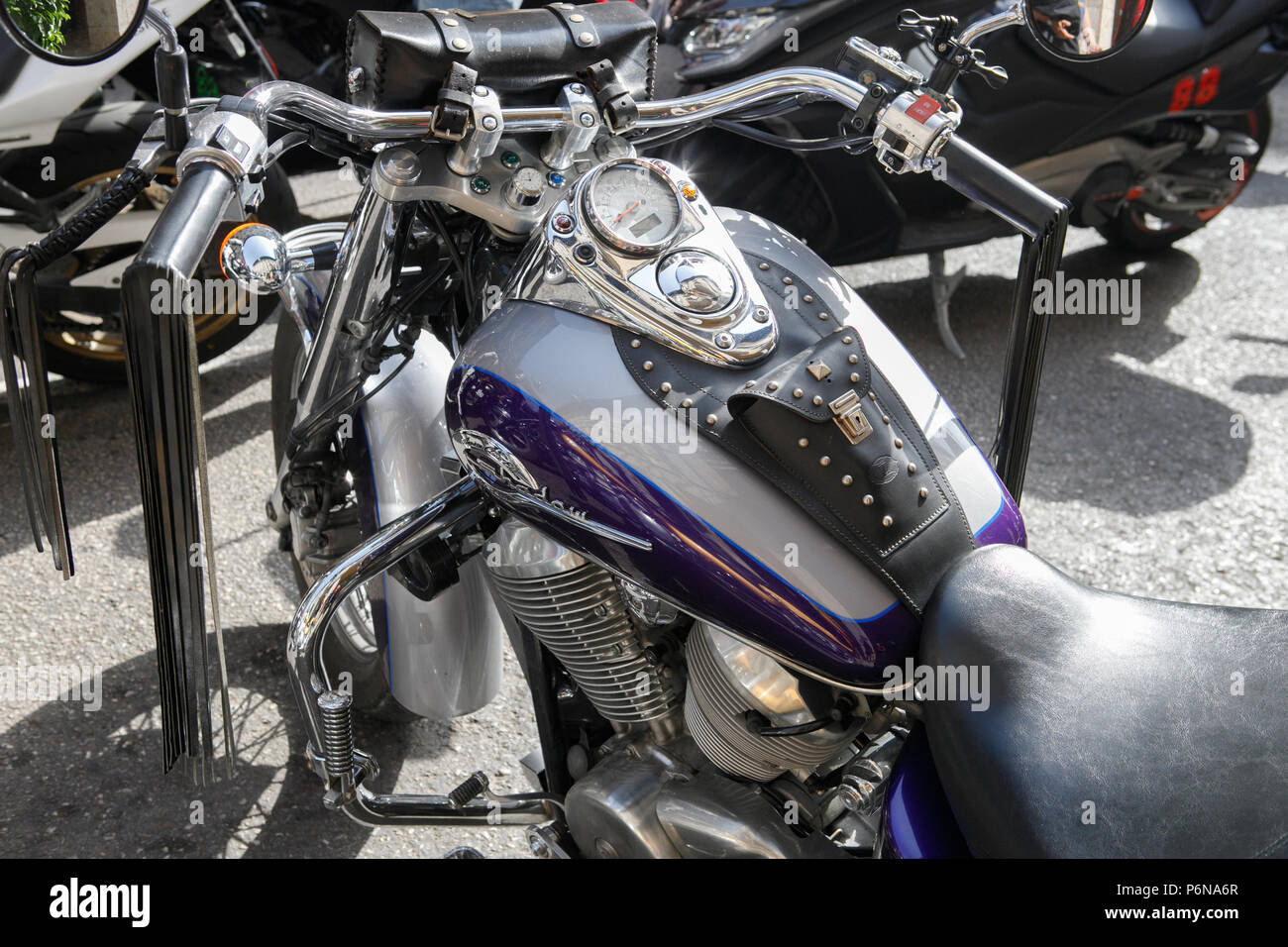 Classic moto hi-res stock photography and images - Alamy