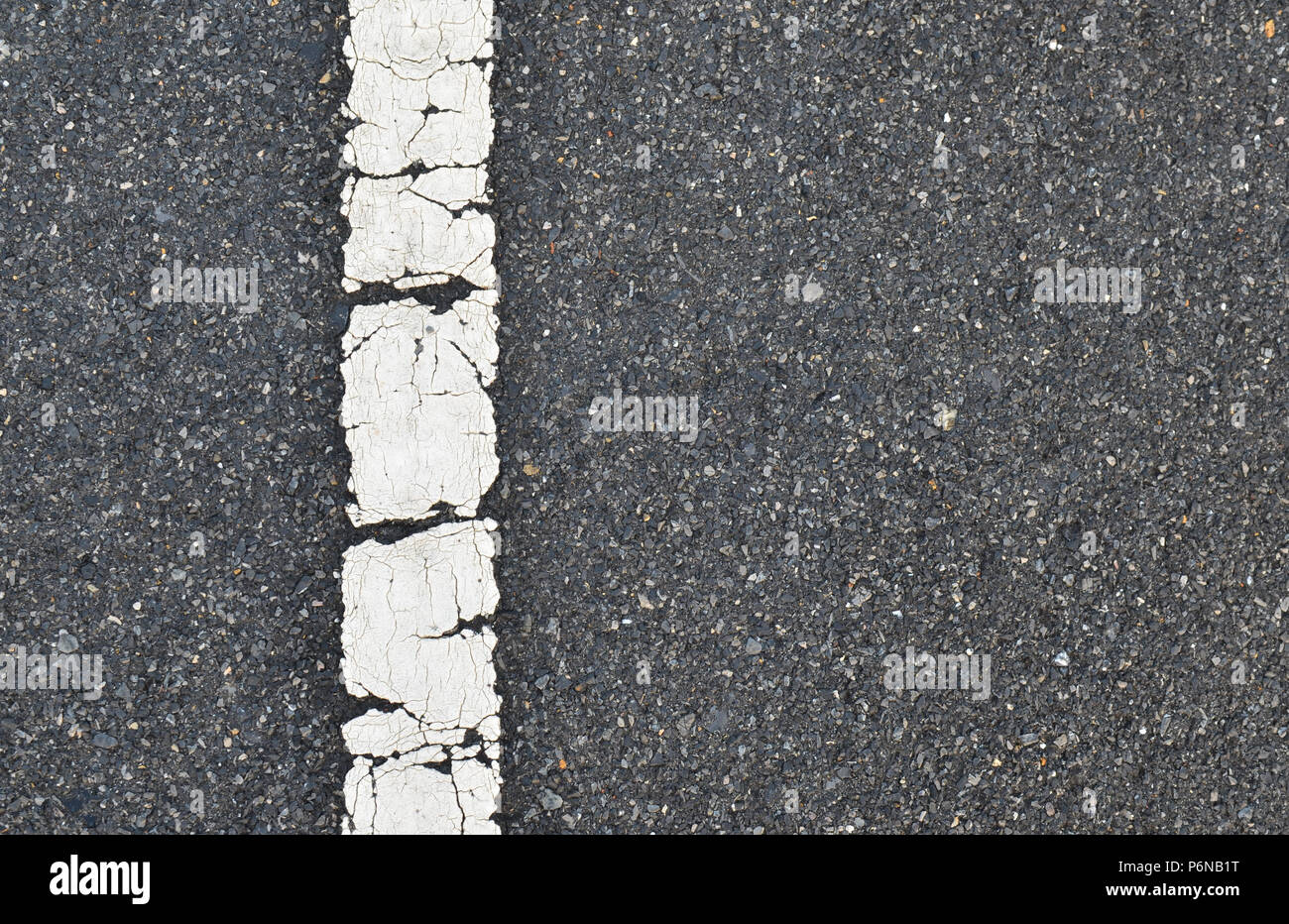 asphalt road texture with white stripe Stock Photo - Alamy