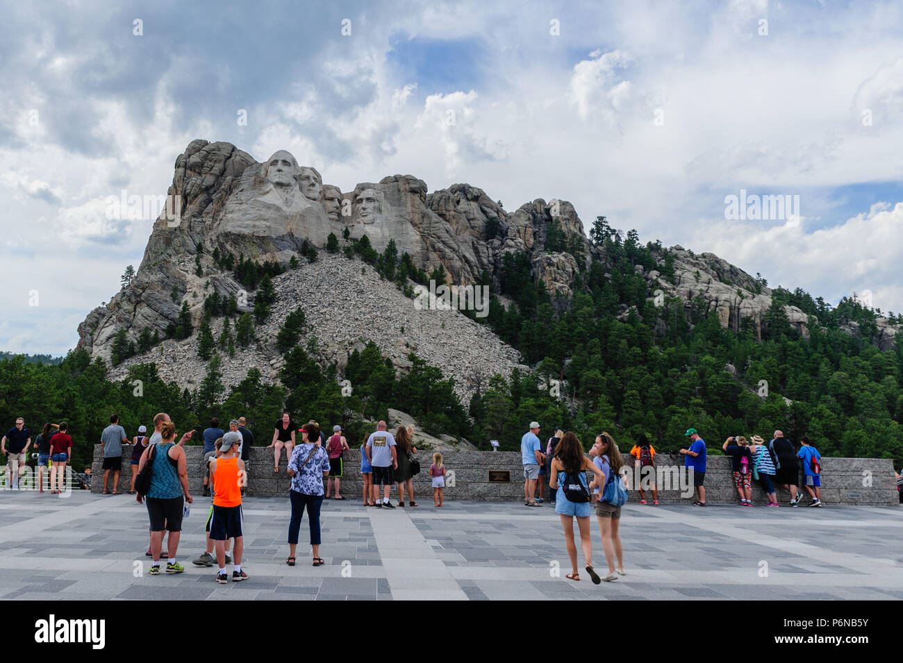 Mount Rushmore national Monument Entrance Stock Photo - Alamy