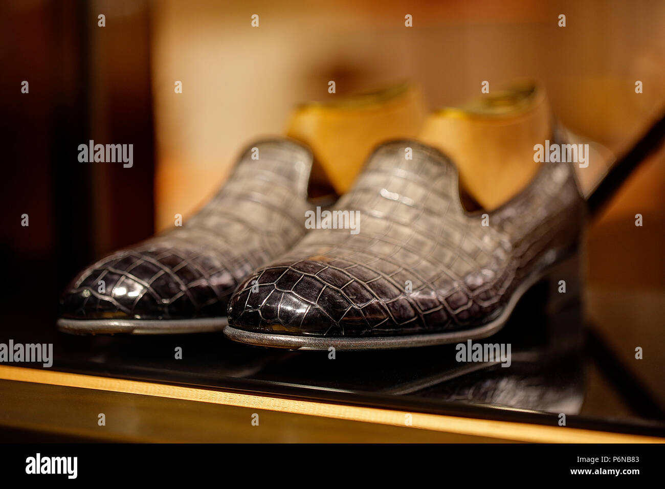 Expensive shoe display hi-res stock photography and images - Alamy