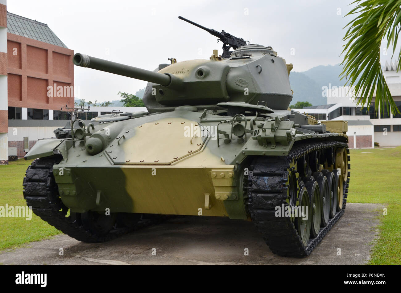 Army forest tank Stock Photo - Alamy