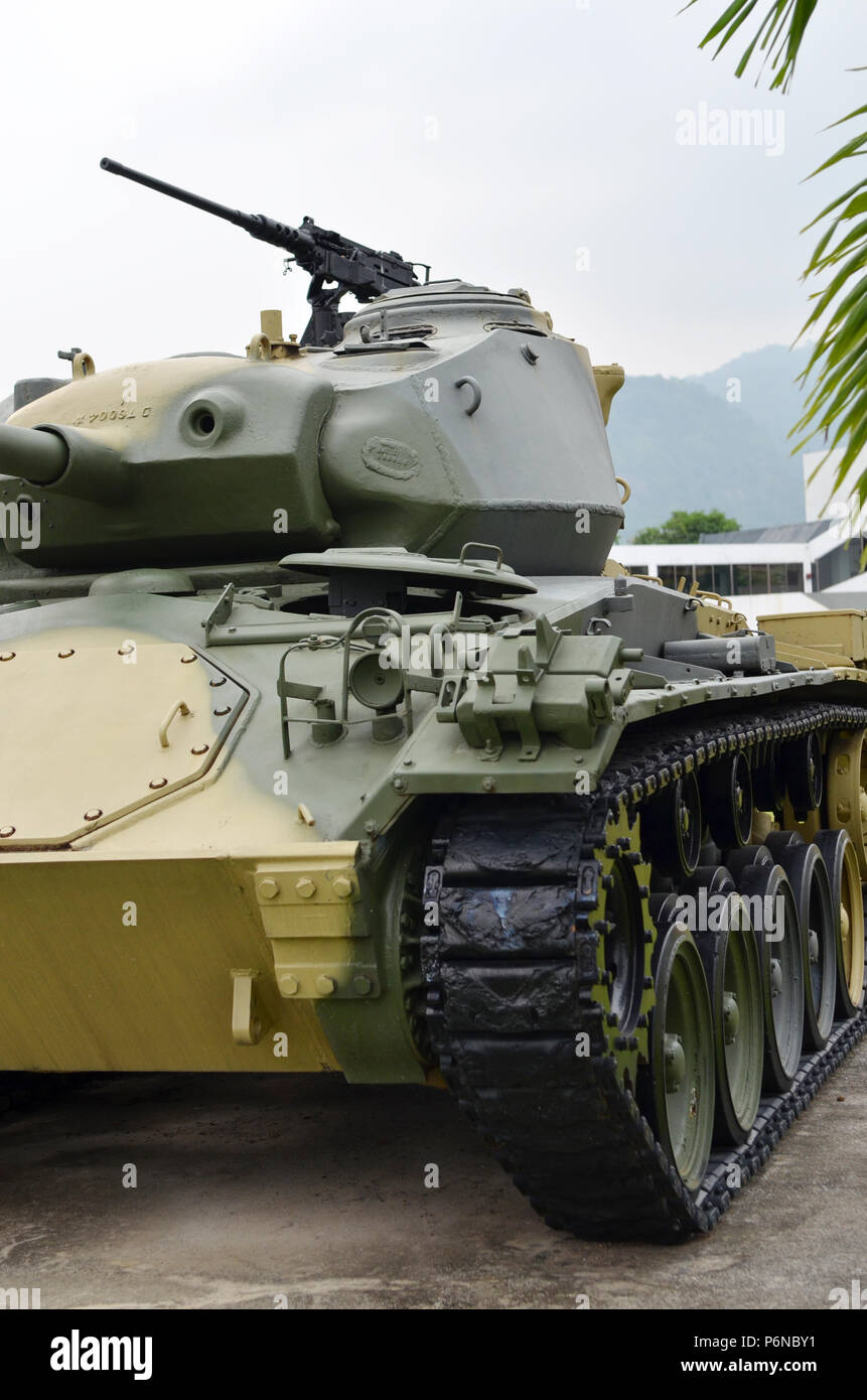 Army forest tank Stock Photo - Alamy