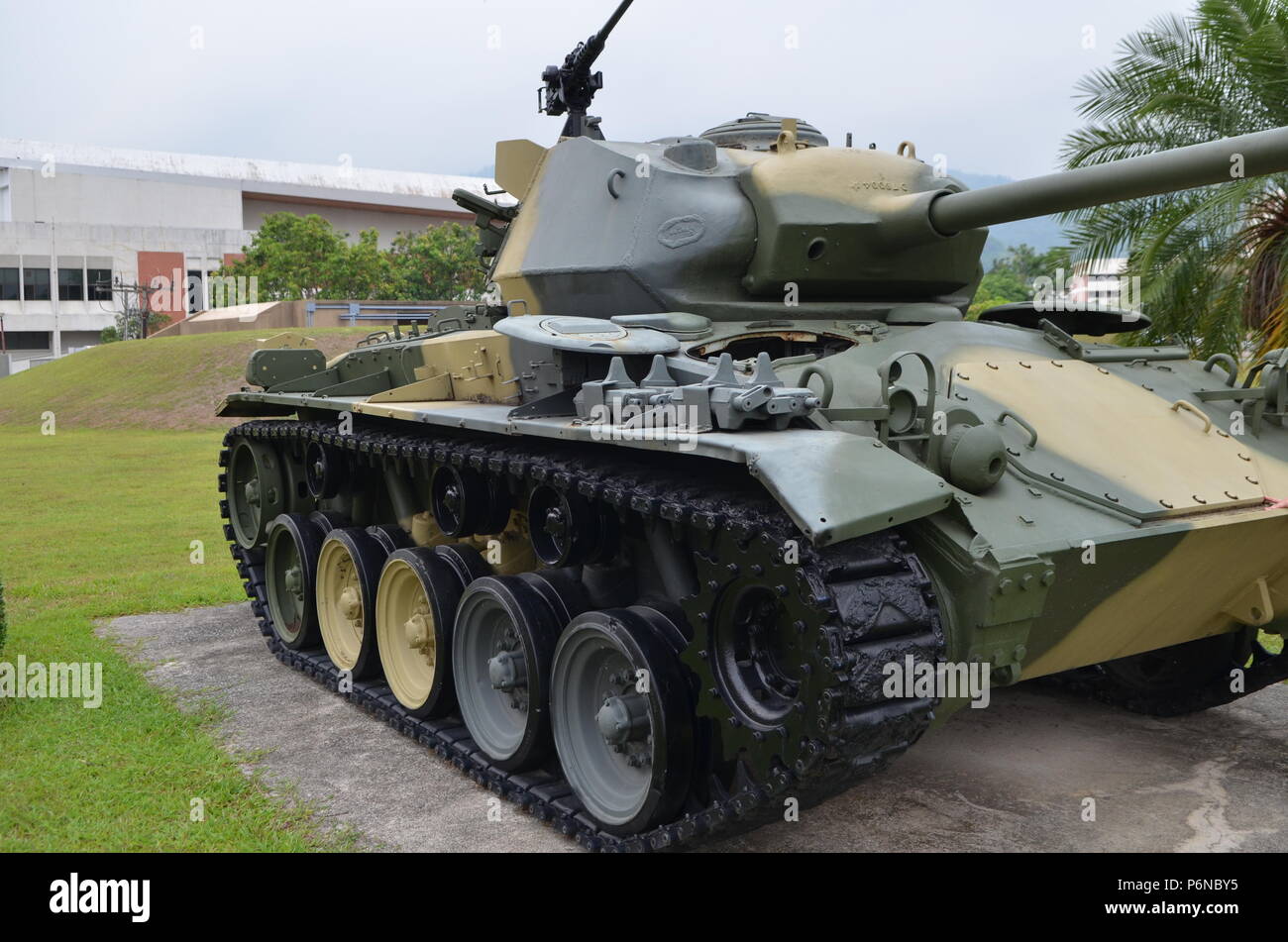 Army forest tank Stock Photo - Alamy