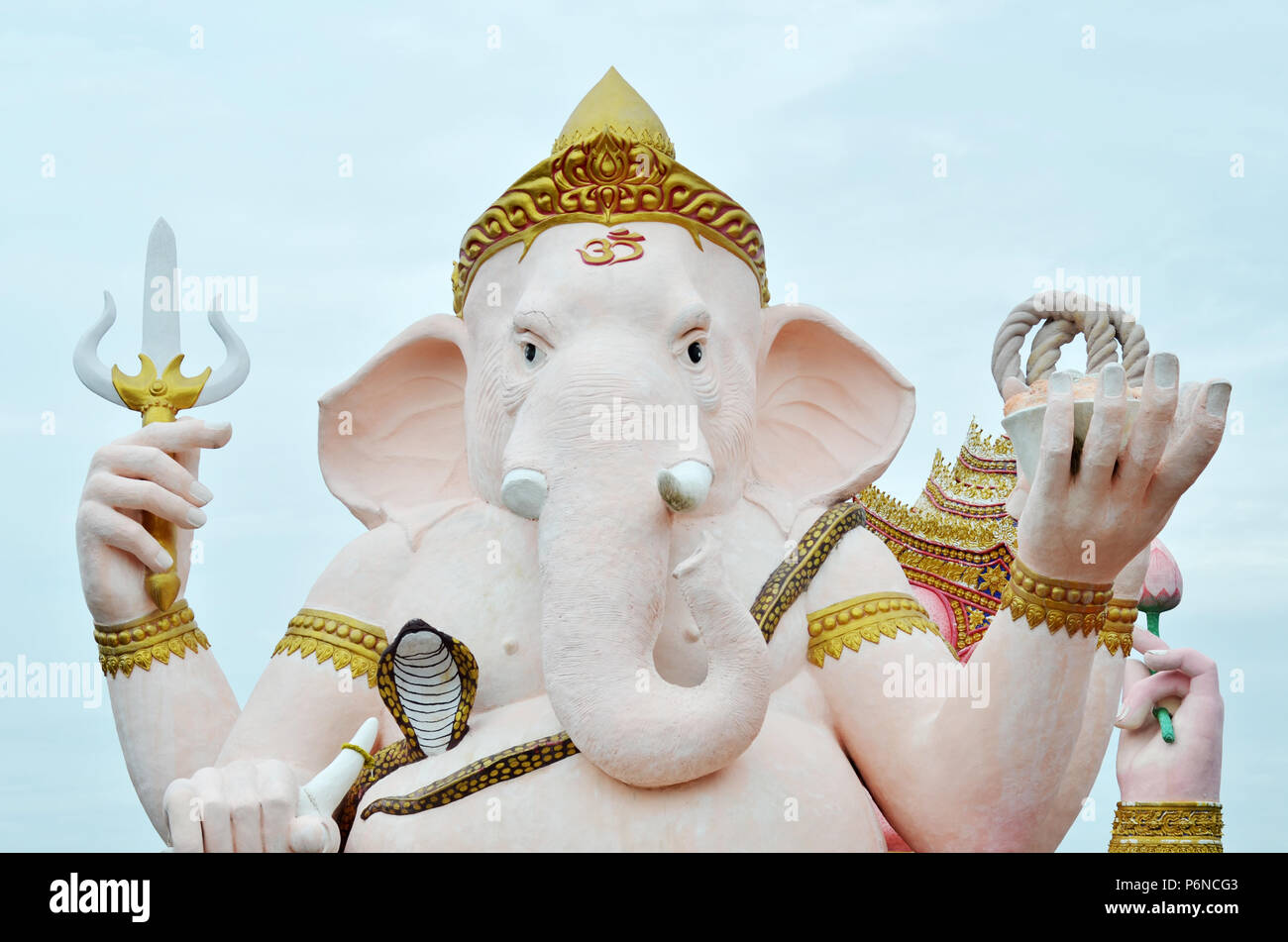 Ganesha statue in Thailand Stock Photo - Alamy