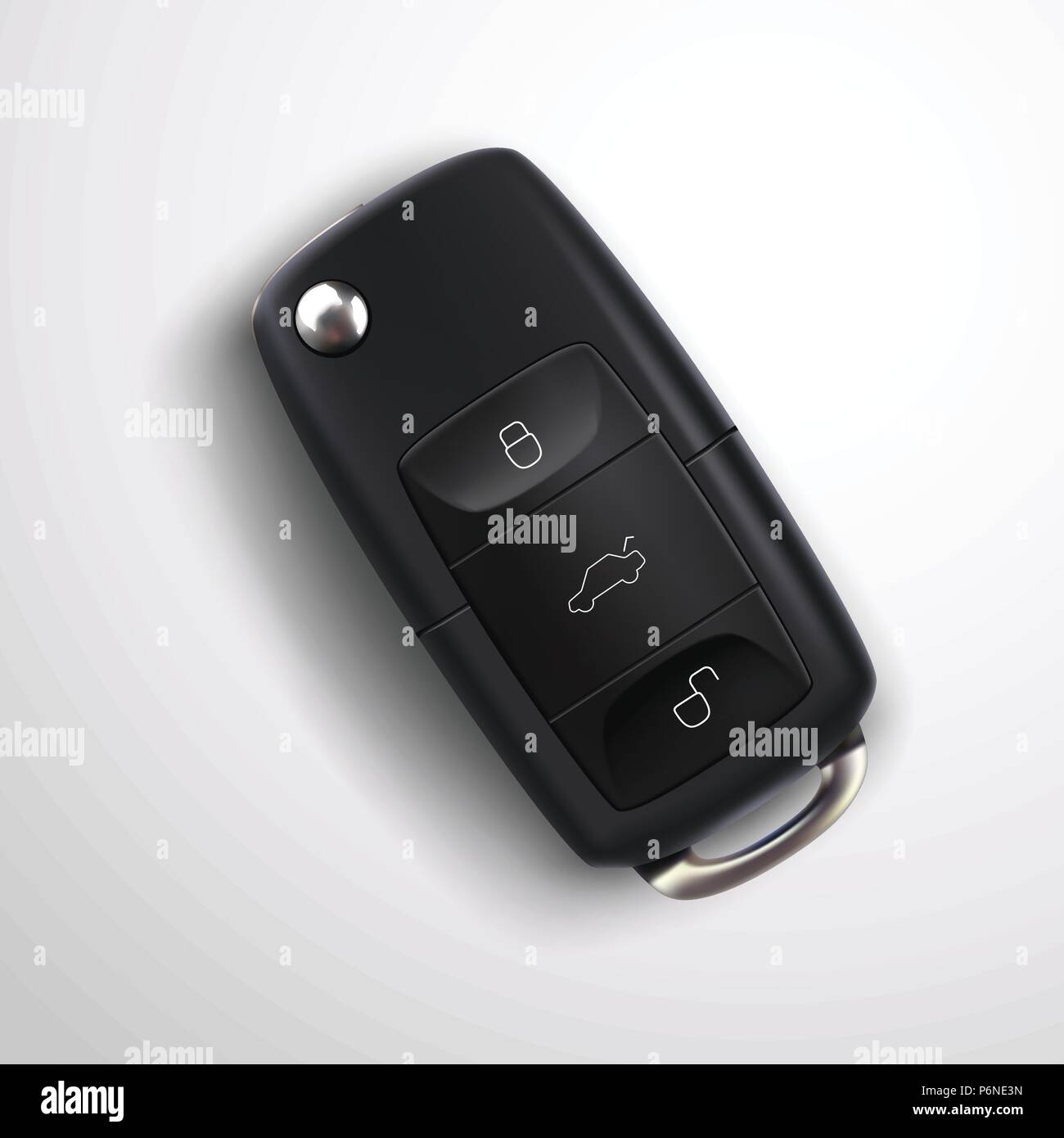 Electronic key with lock Stock Vector Images - Alamy