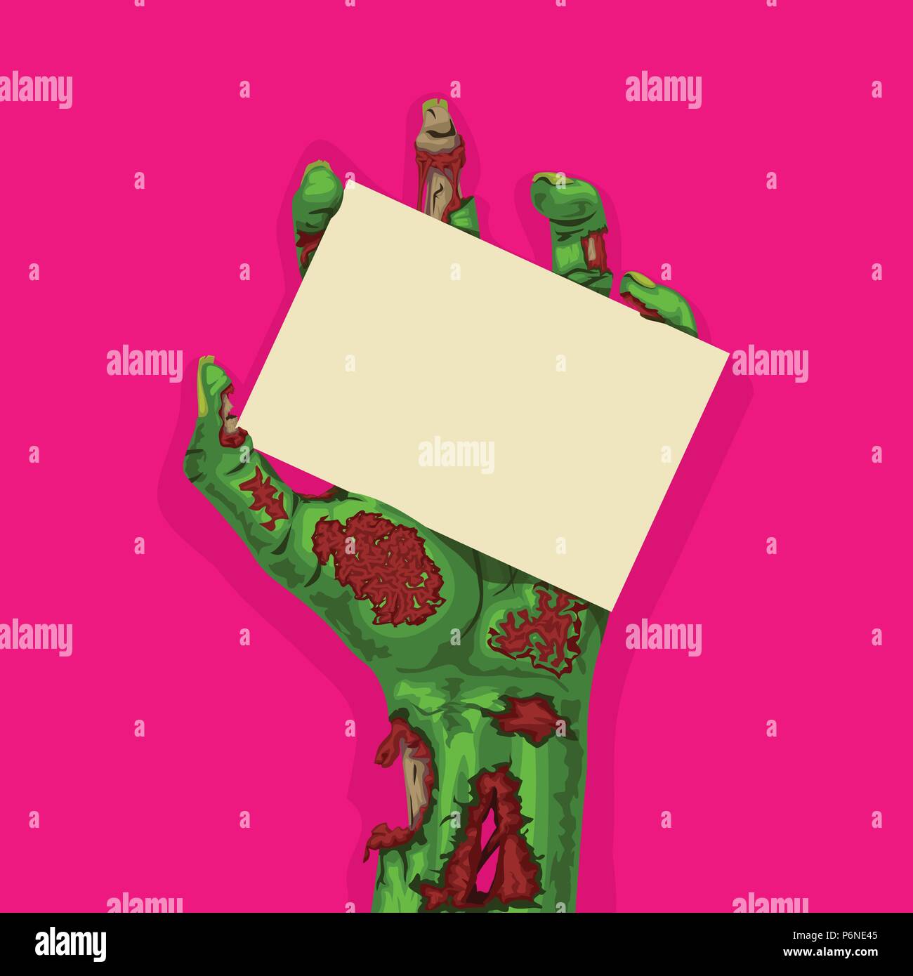 Infected hand Stock Vector Images - Alamy