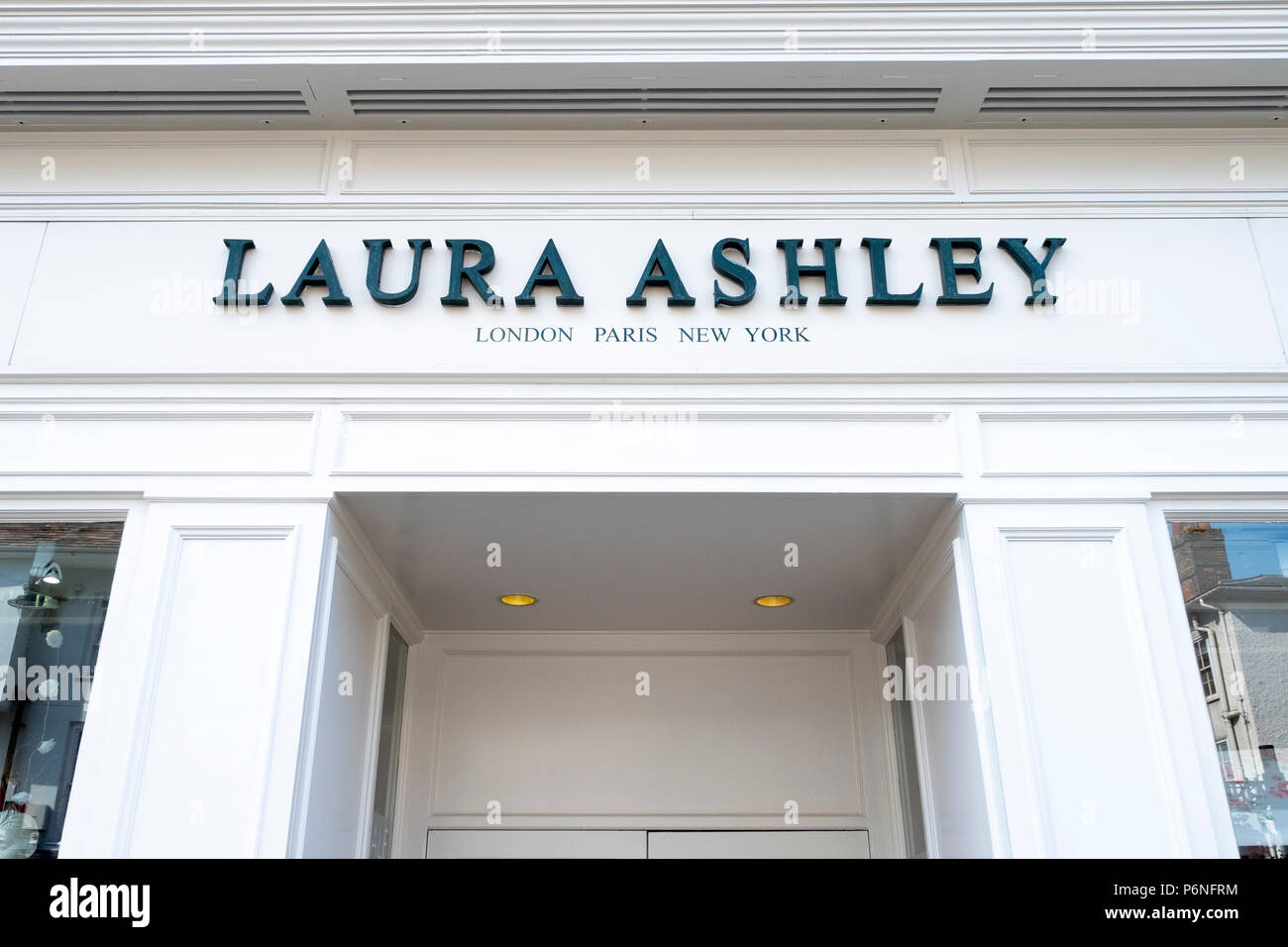 Laura ashley logo hi-res stock photography and images - Alamy