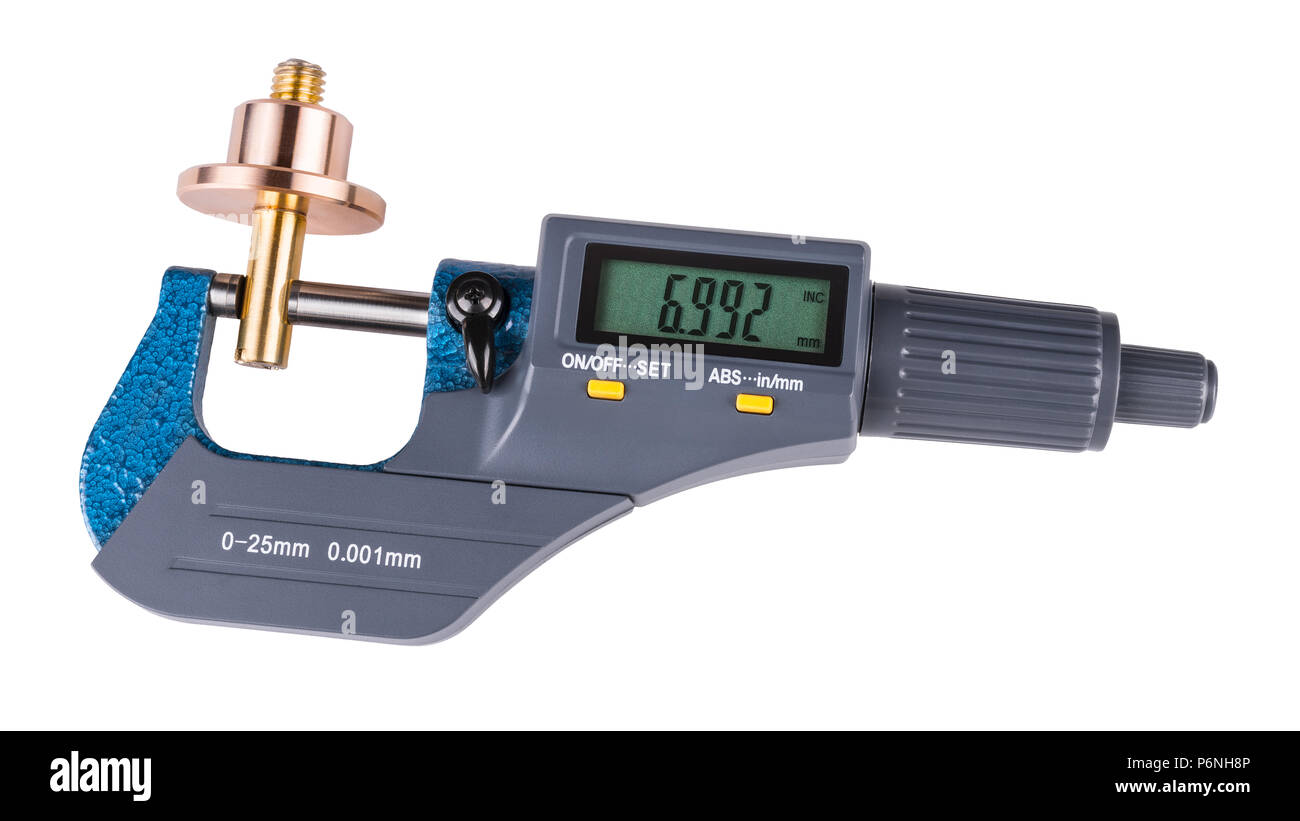 Digital Micrometer Drawing