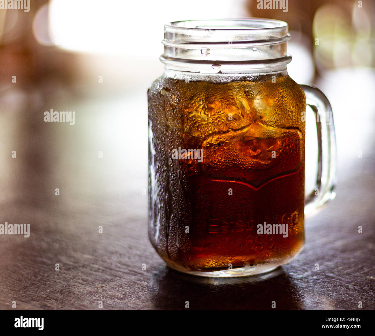 Ice tea hot summer day hi-res stock photography and images - Alamy