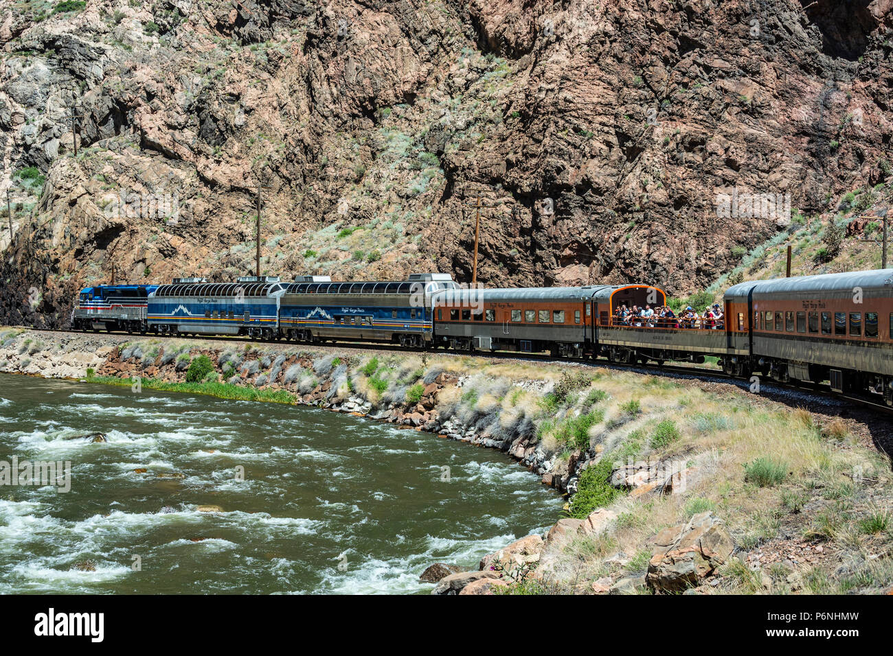 Royal Gorge Route Railroad High Resolution Stock Photography and Images ...