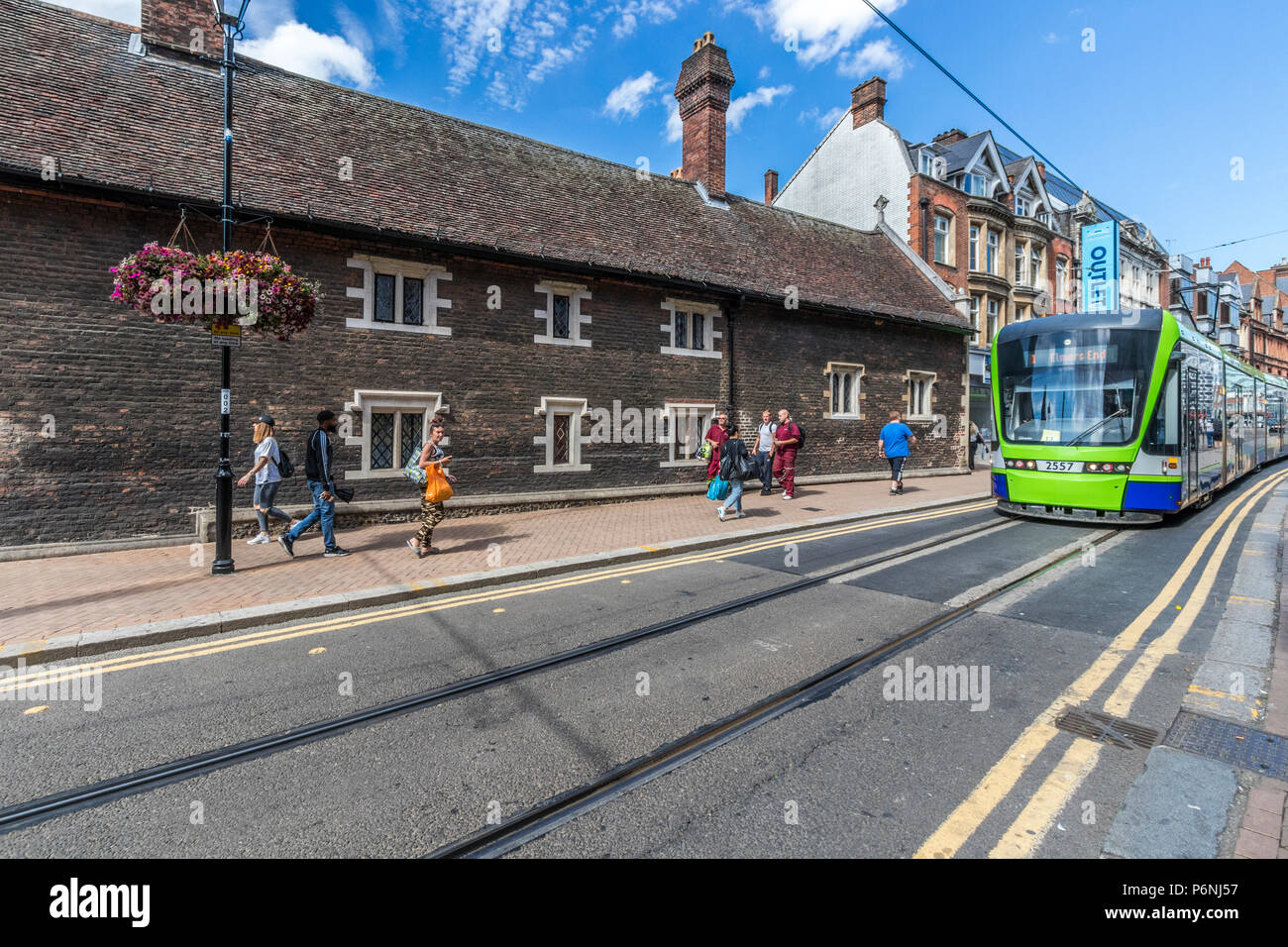 Trams are just one of the ways of getting around Croydon in the United ...