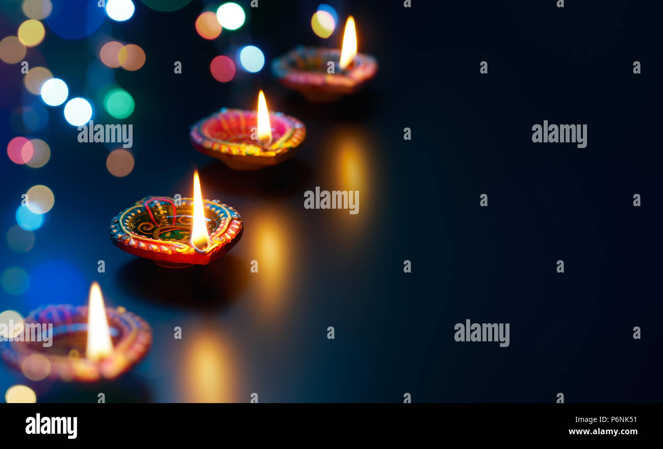 Diwali lights background hi-res stock photography and images - Alamy