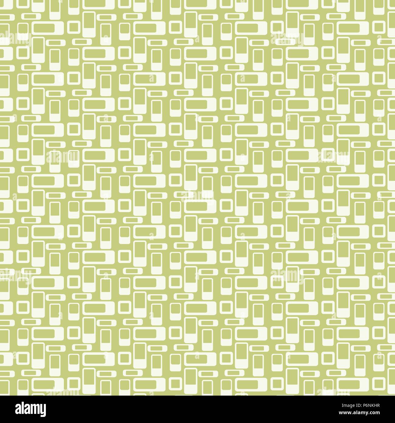 Light green rounded corner rectangle pattern on pastel background ...