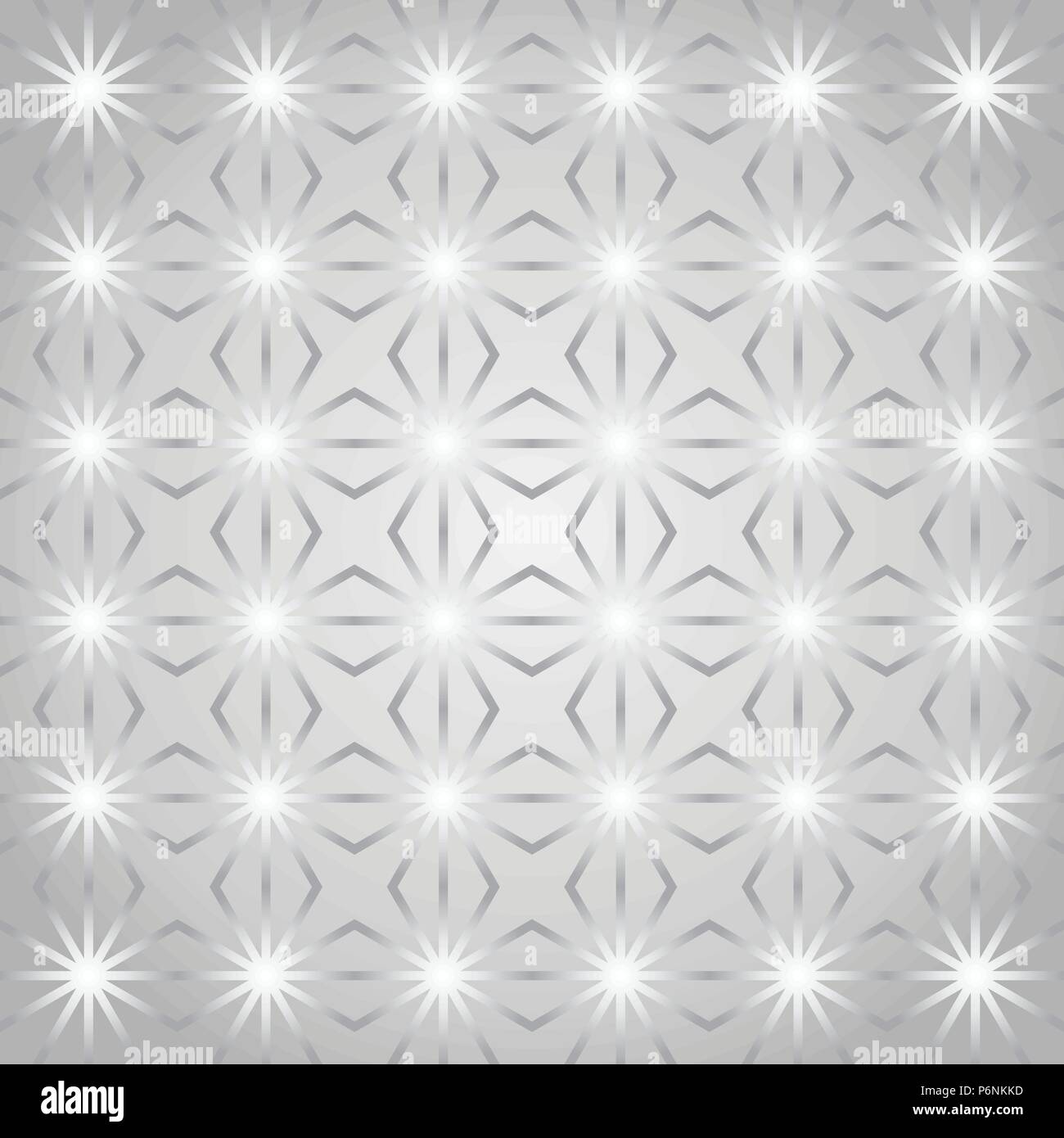 Silver rhombohedron or parallelogram pattern on pastel background ...