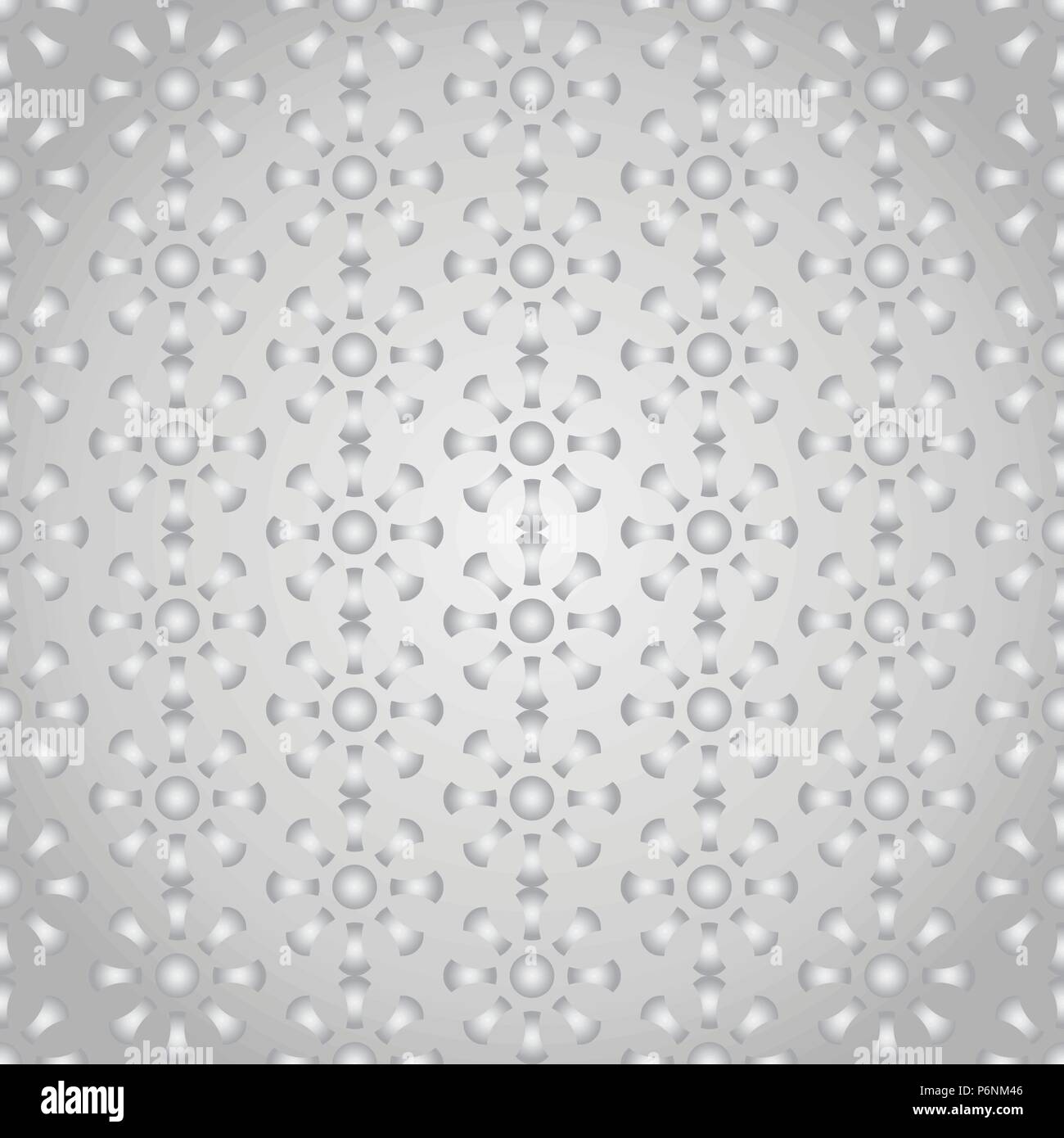 Silver bone and circle pattern on pastel background. Retro and classic ...