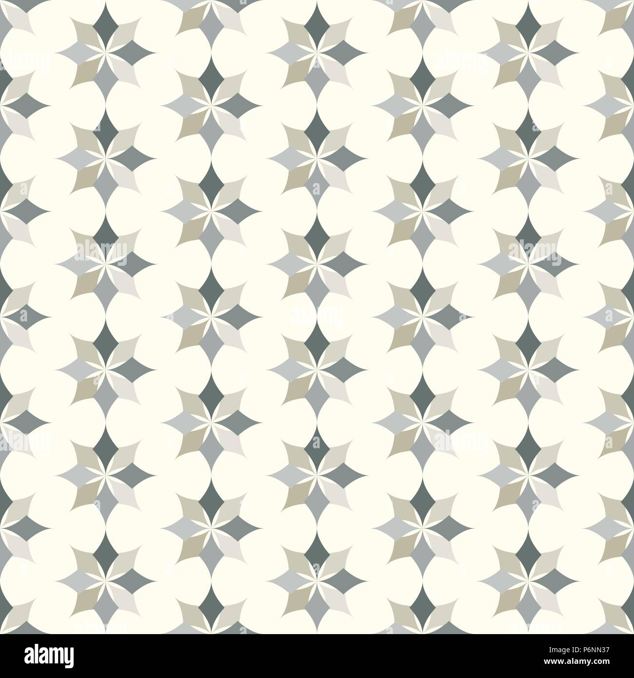Gray modern classic bloom seamless pattern. Abstract blossom style for ...