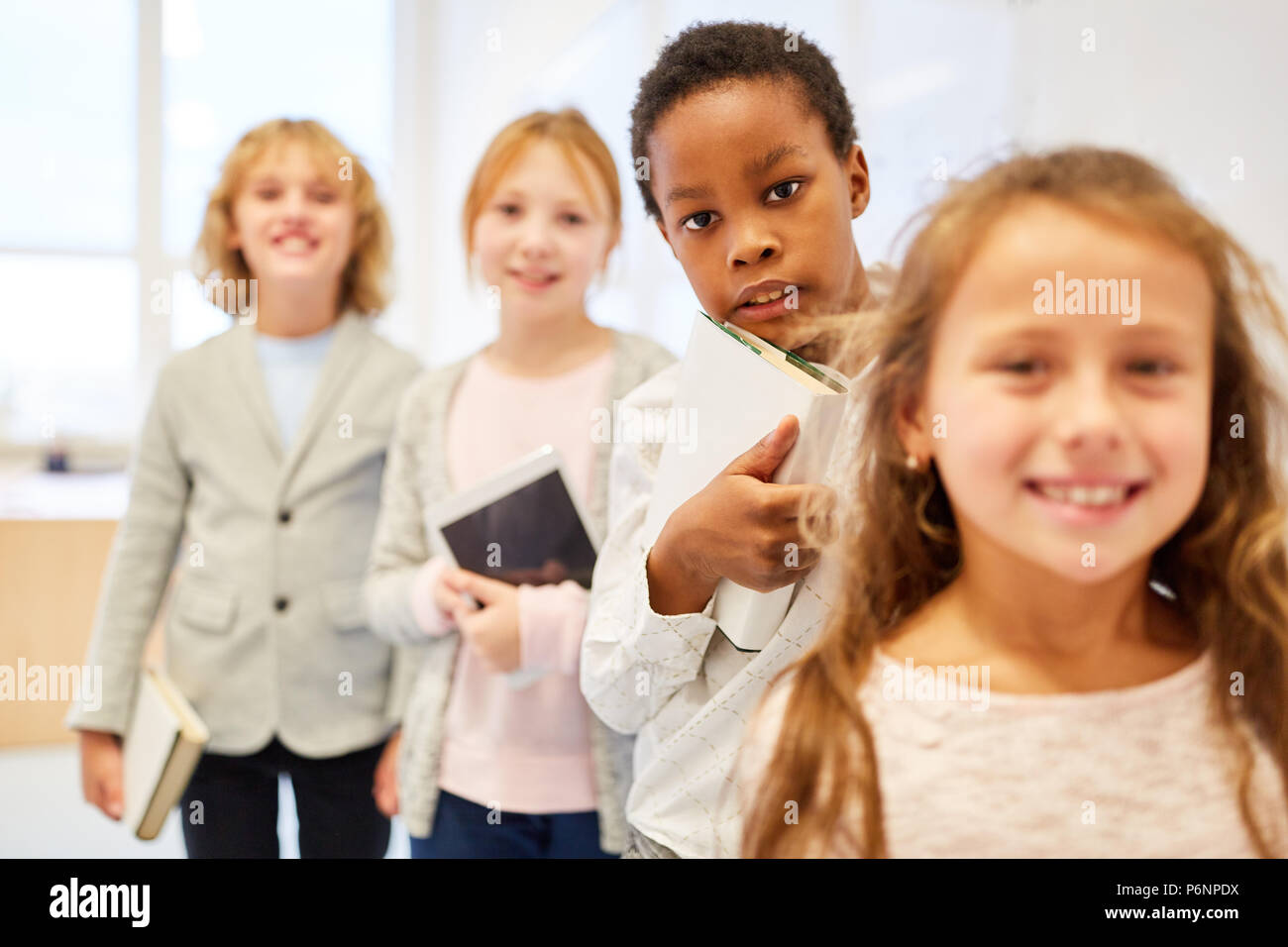 School children science multicultural hi-res stock photography and ...
