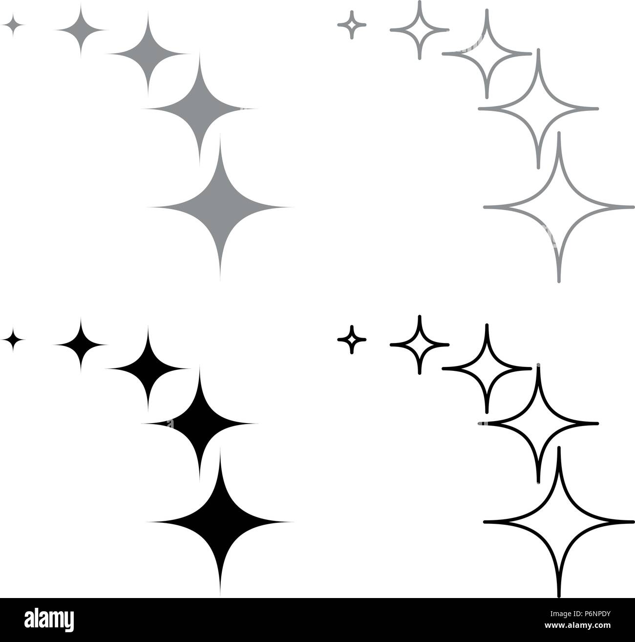 Star track image Stock Vector Images - Alamy