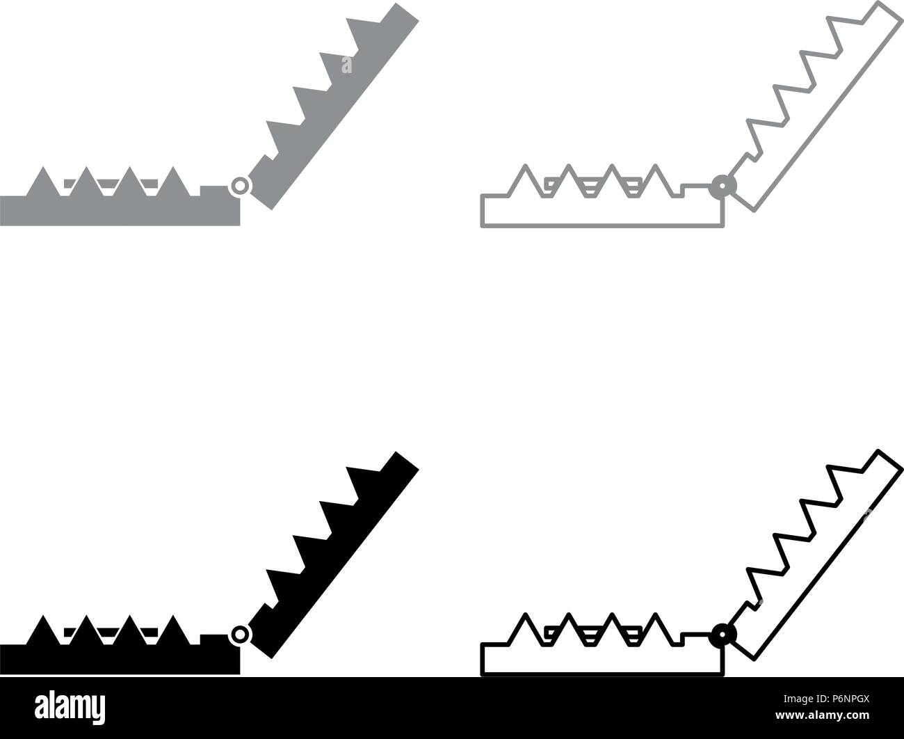 Trap catching Stock Vector Images - Alamy