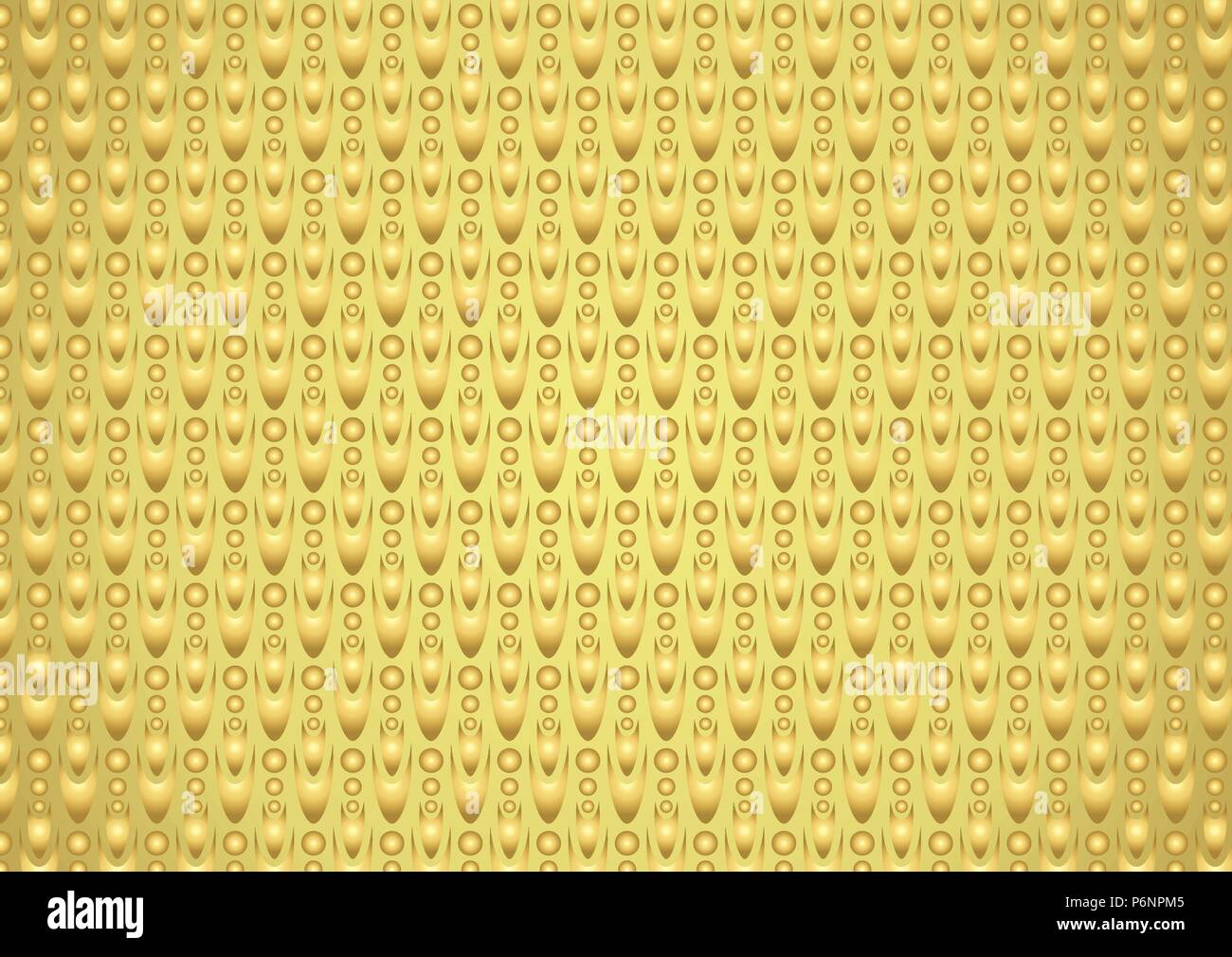 Gold boomerang or curve shape and circle pattern on pastel background ...