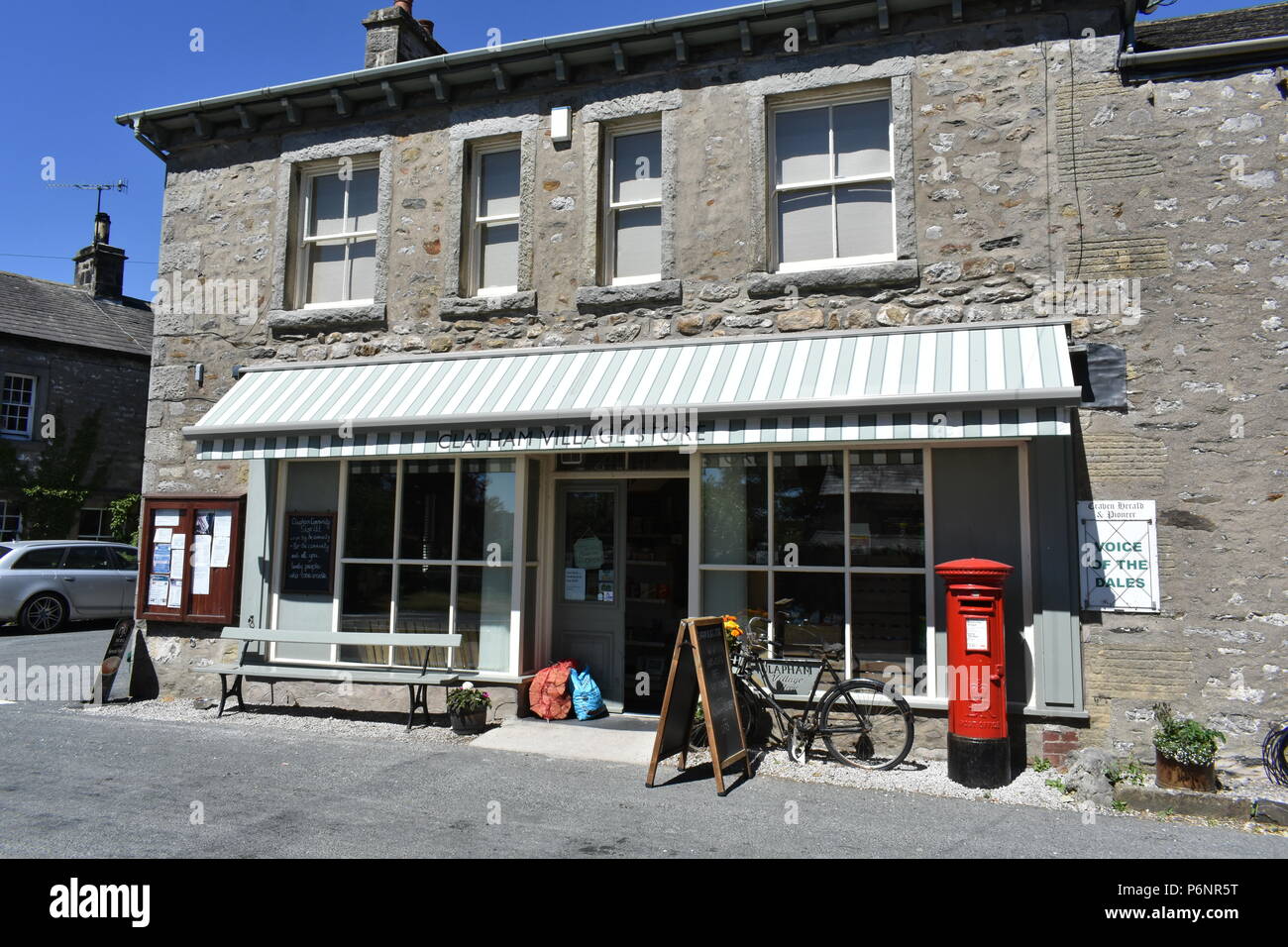 River at Clapham Stock Photo - Alamy