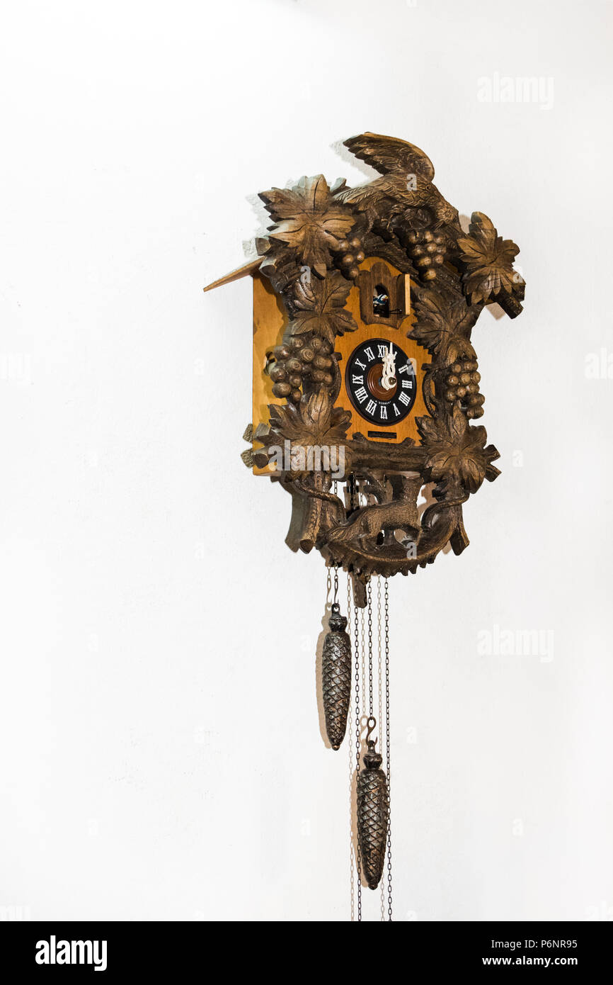Antique cuckoo clock hi-res stock photography and images - Alamy