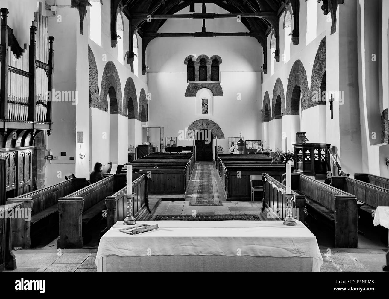 All Saints' Church, Brixworth, in Northamptonshire, is an outstanding example of early Anglo ...