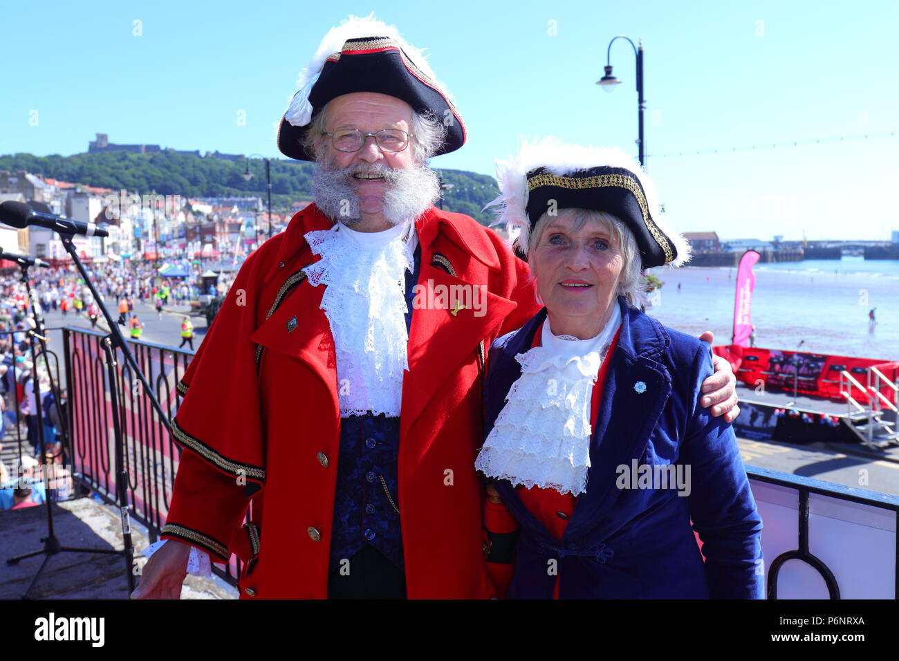 Scarborough town crier david birdsall hi-res stock photography and ...