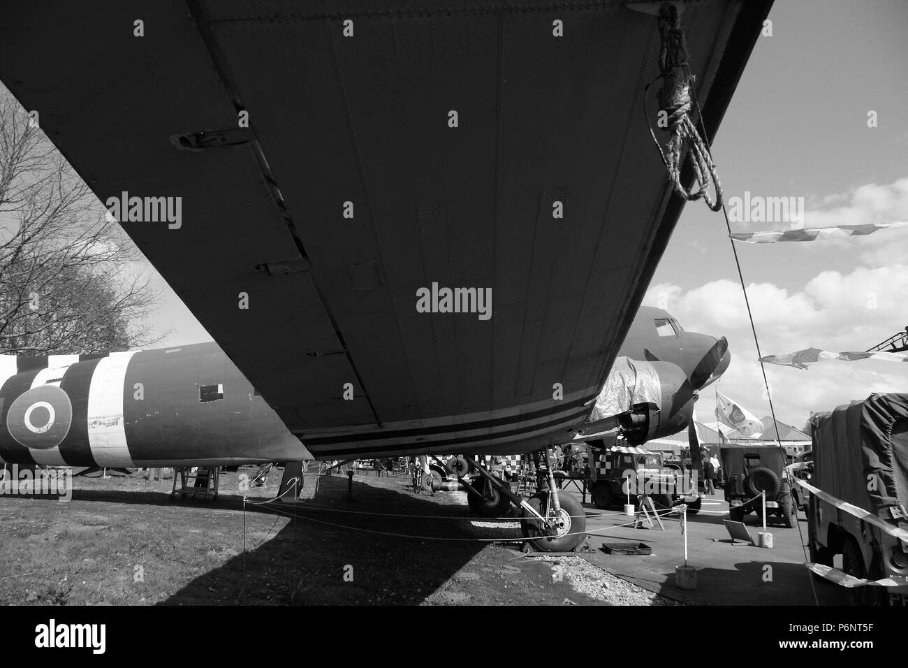 Raf dakota c 47 skytrain Black and White Stock Photos & Images - Alamy