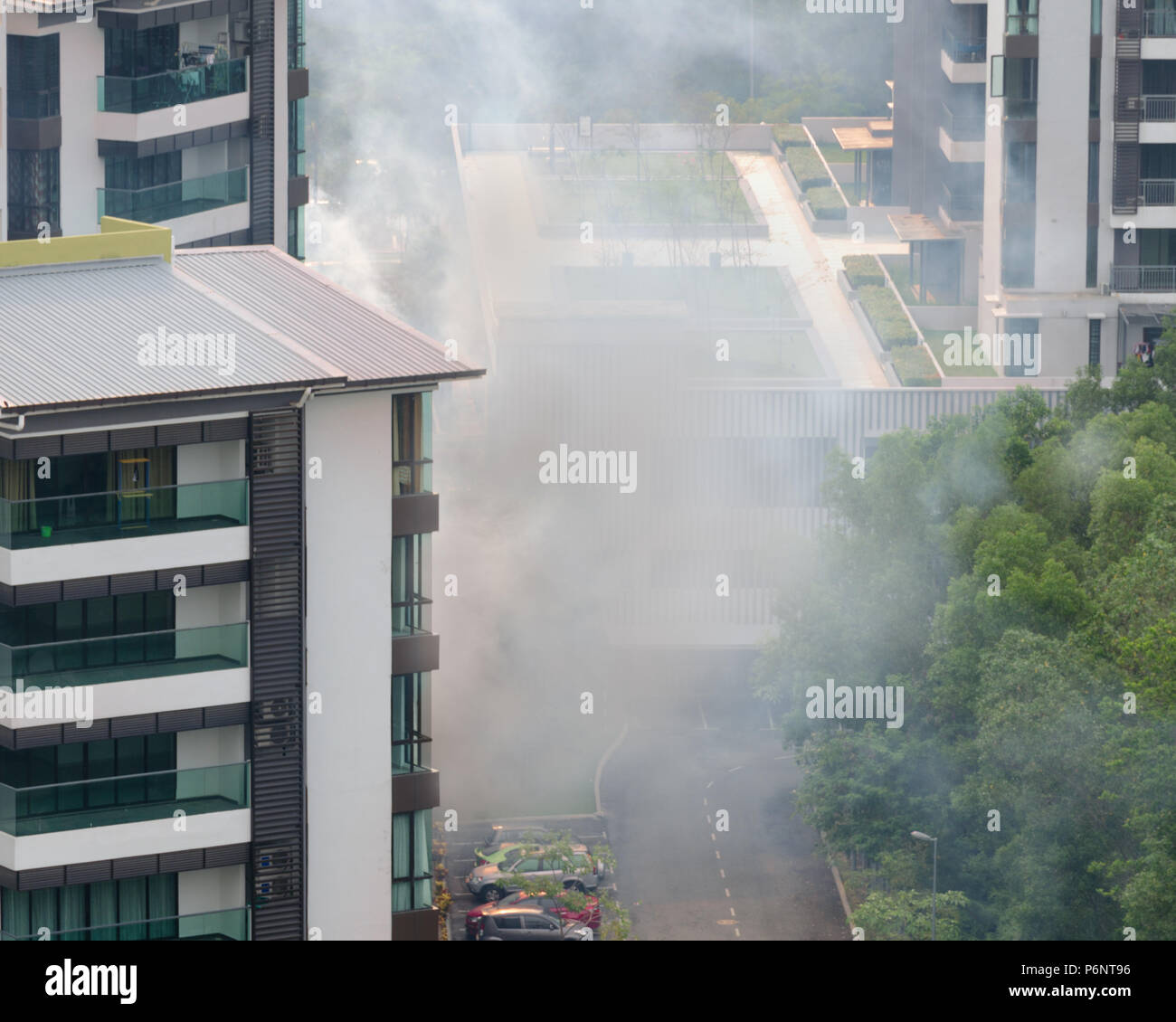 High Rise Building Fire High Resolution Stock Photography and Images ...