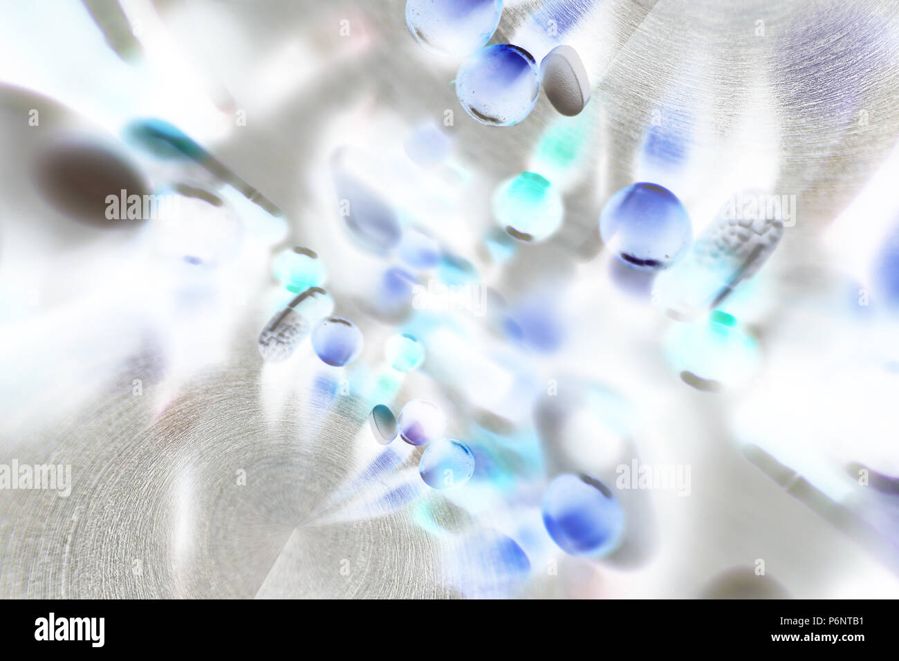 Abstract medication drug background invert multi colors Stock Photo - Alamy